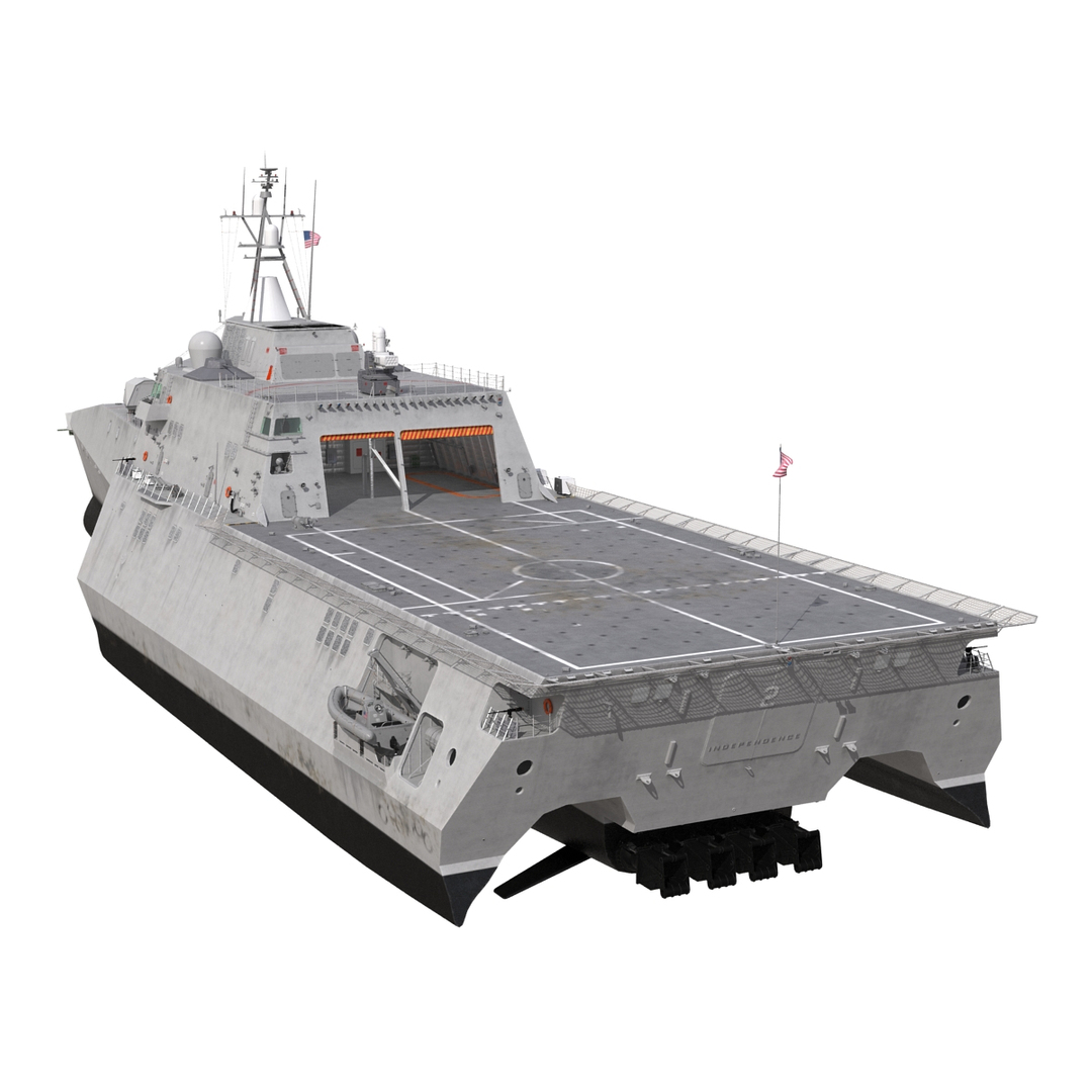 3d uss independence lcs-2 model