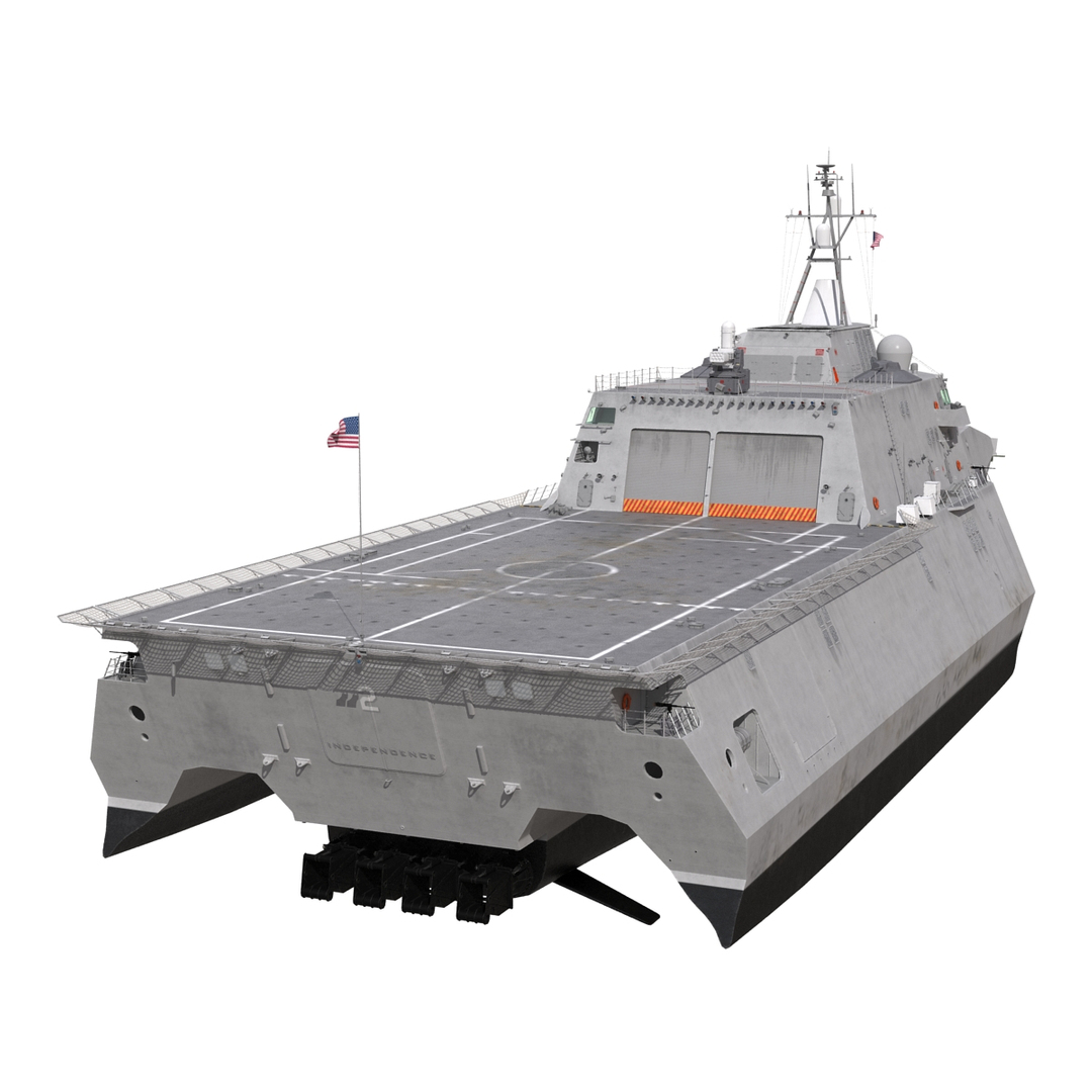 3d uss independence lcs-2 model