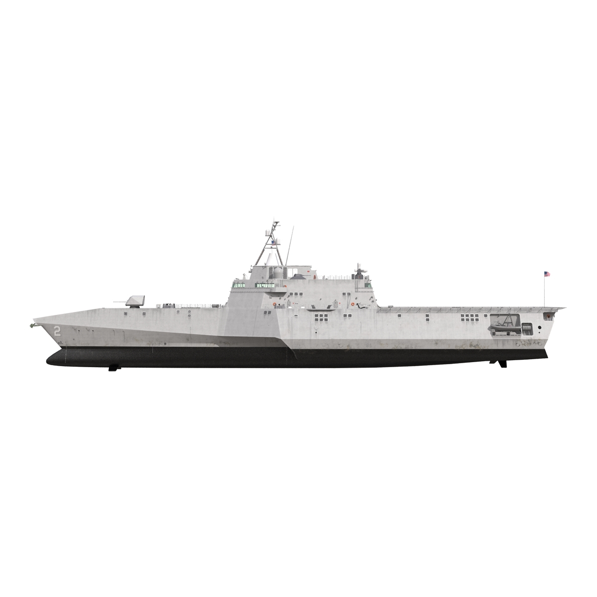 3d uss independence lcs-2 model