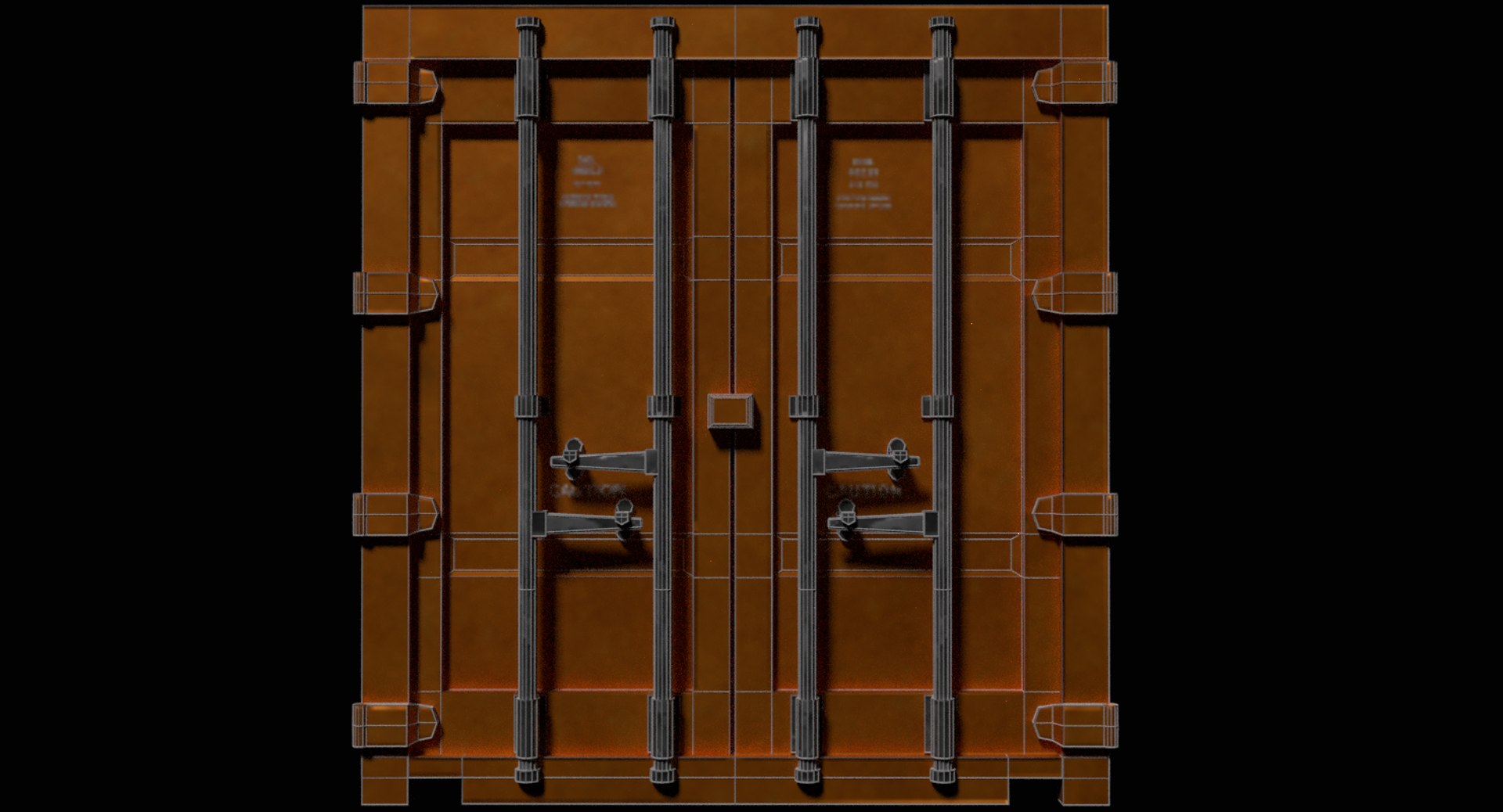 Shipping Cargo Container 3D Model - TurboSquid 1289482