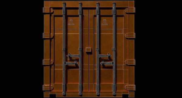 Shipping cargo container 3D model - TurboSquid 1289482