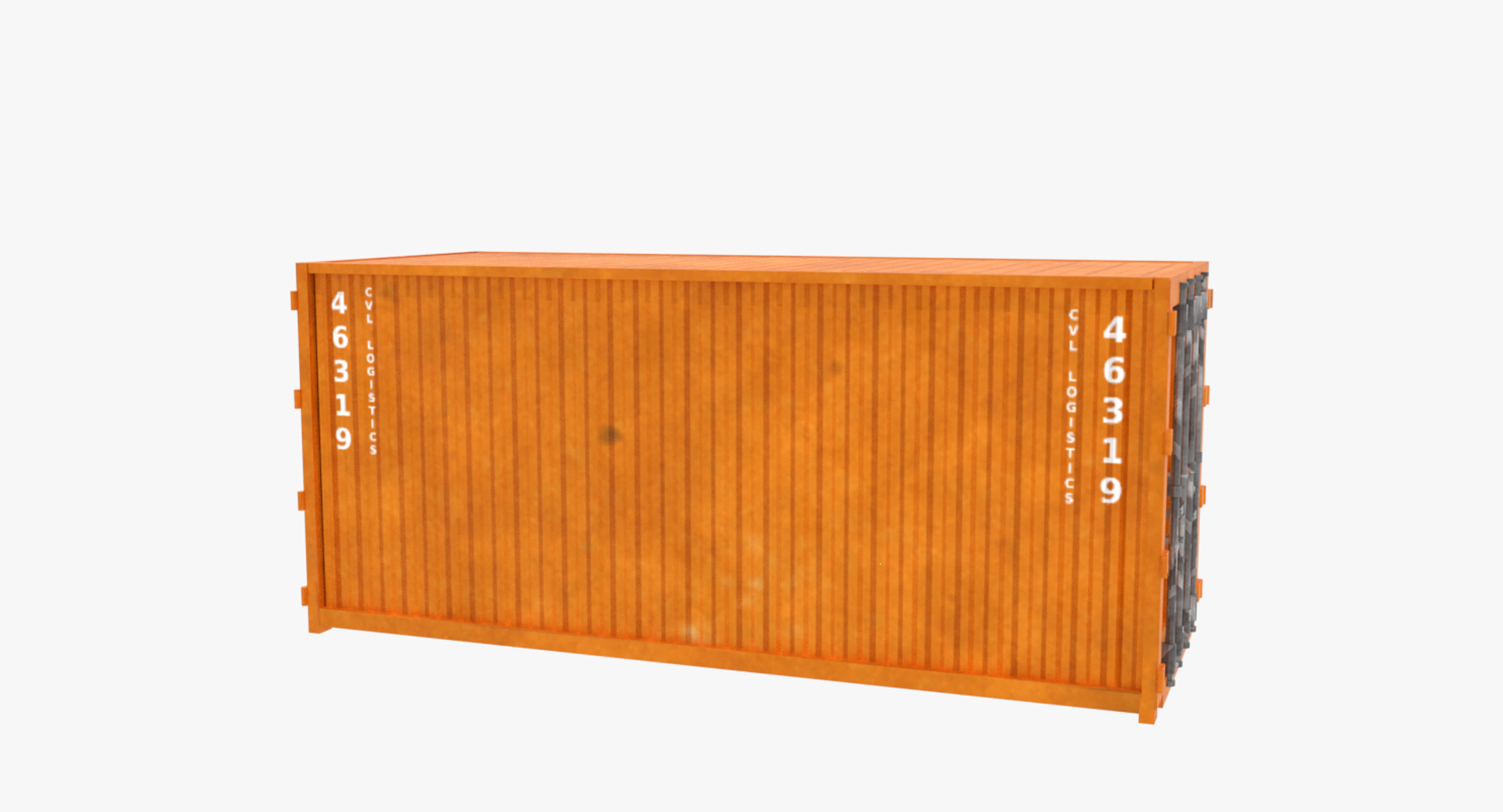 Shipping Cargo Container 3D Model - TurboSquid 1289482