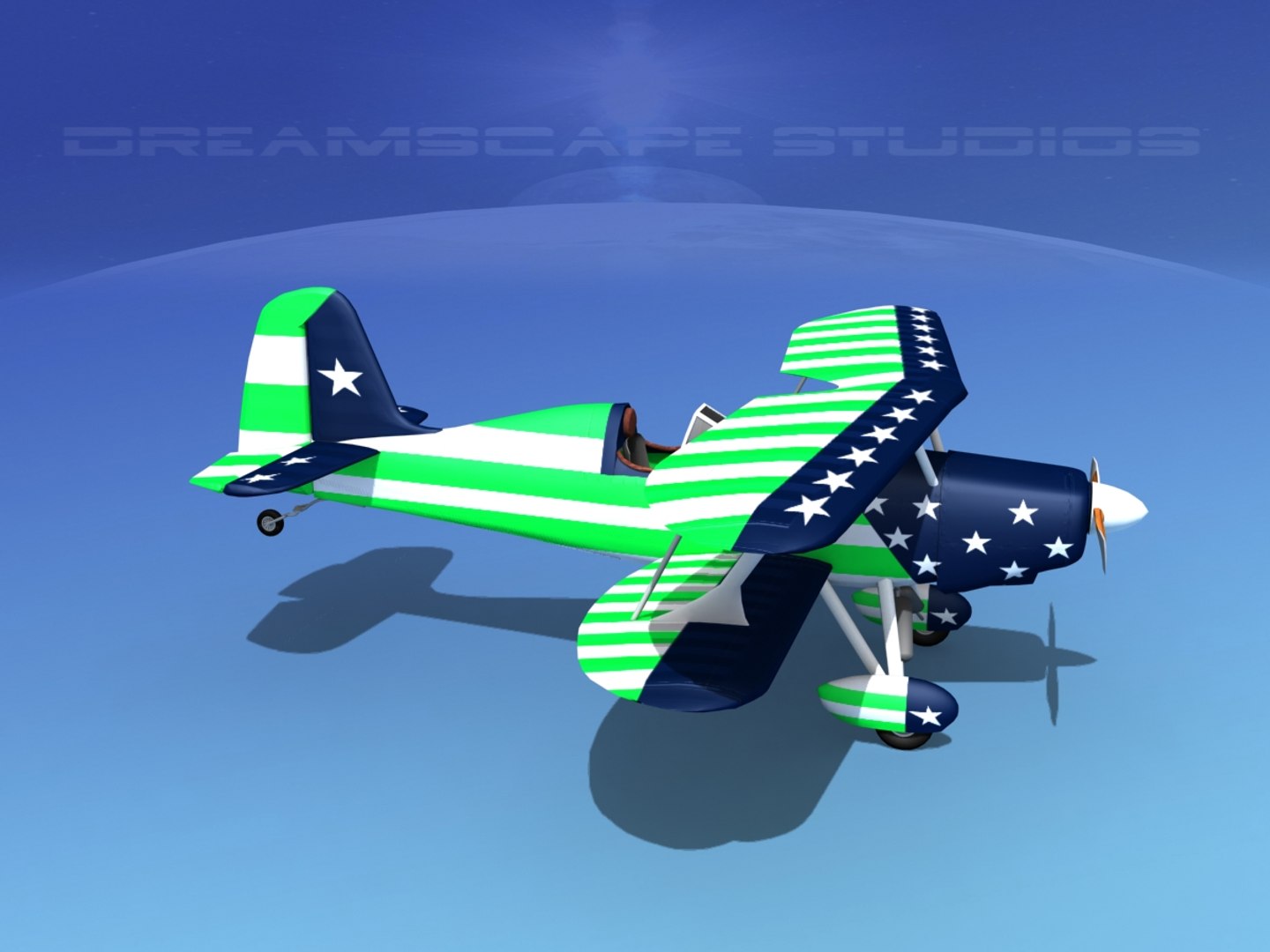 Starduster Cockpit Single 3d Max