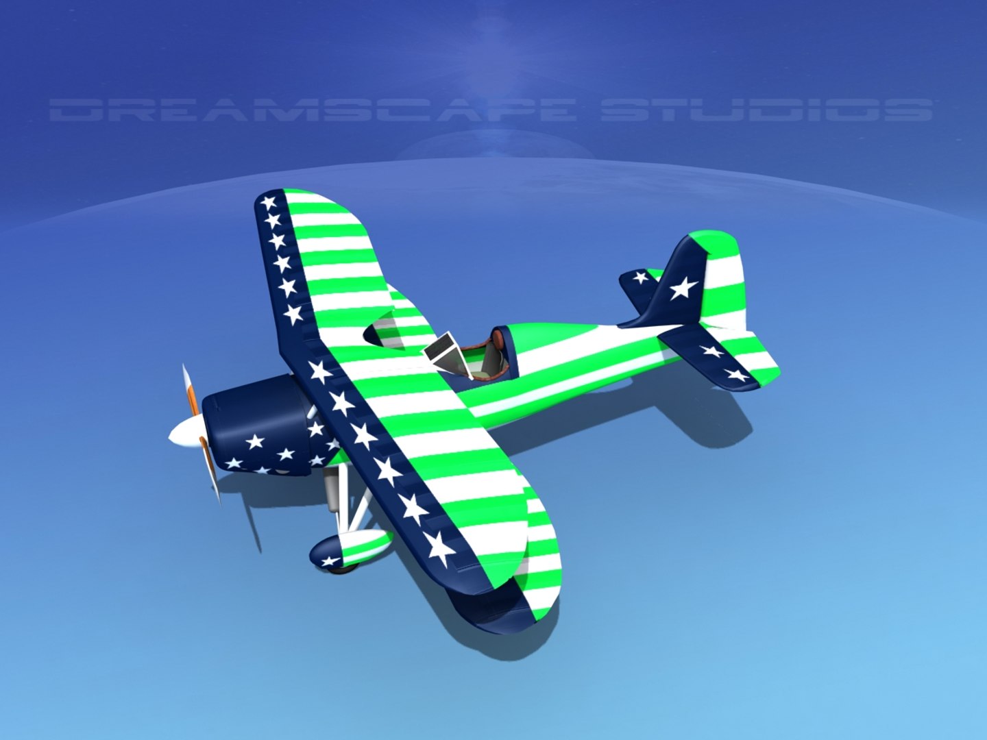 Starduster Cockpit Single 3d Max