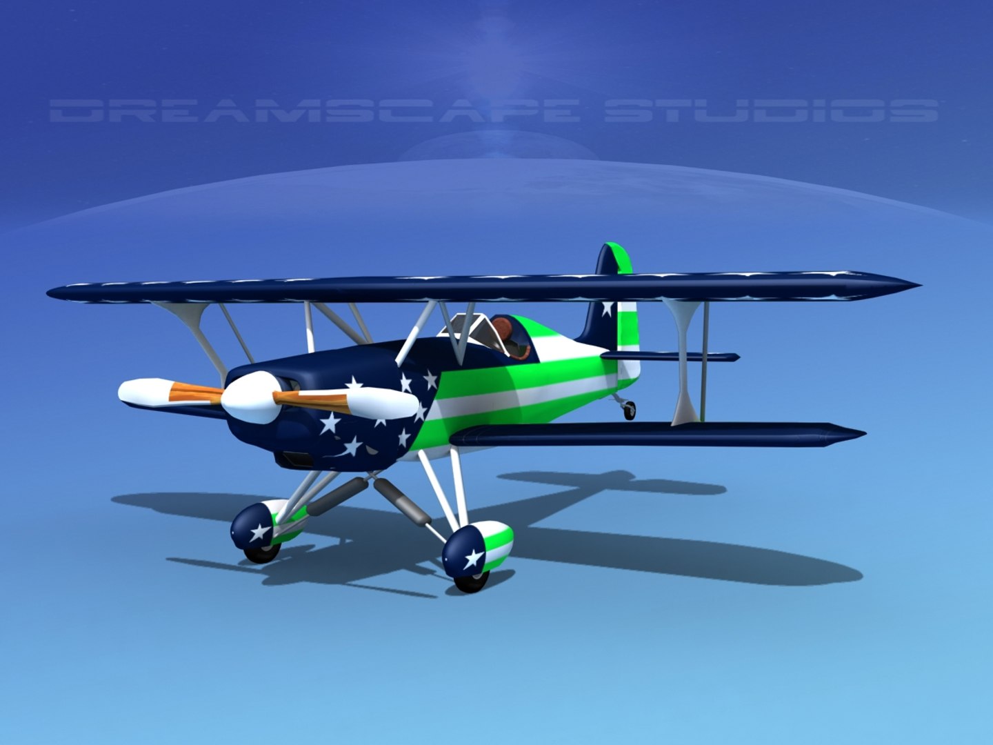 Starduster Cockpit Single 3d Max