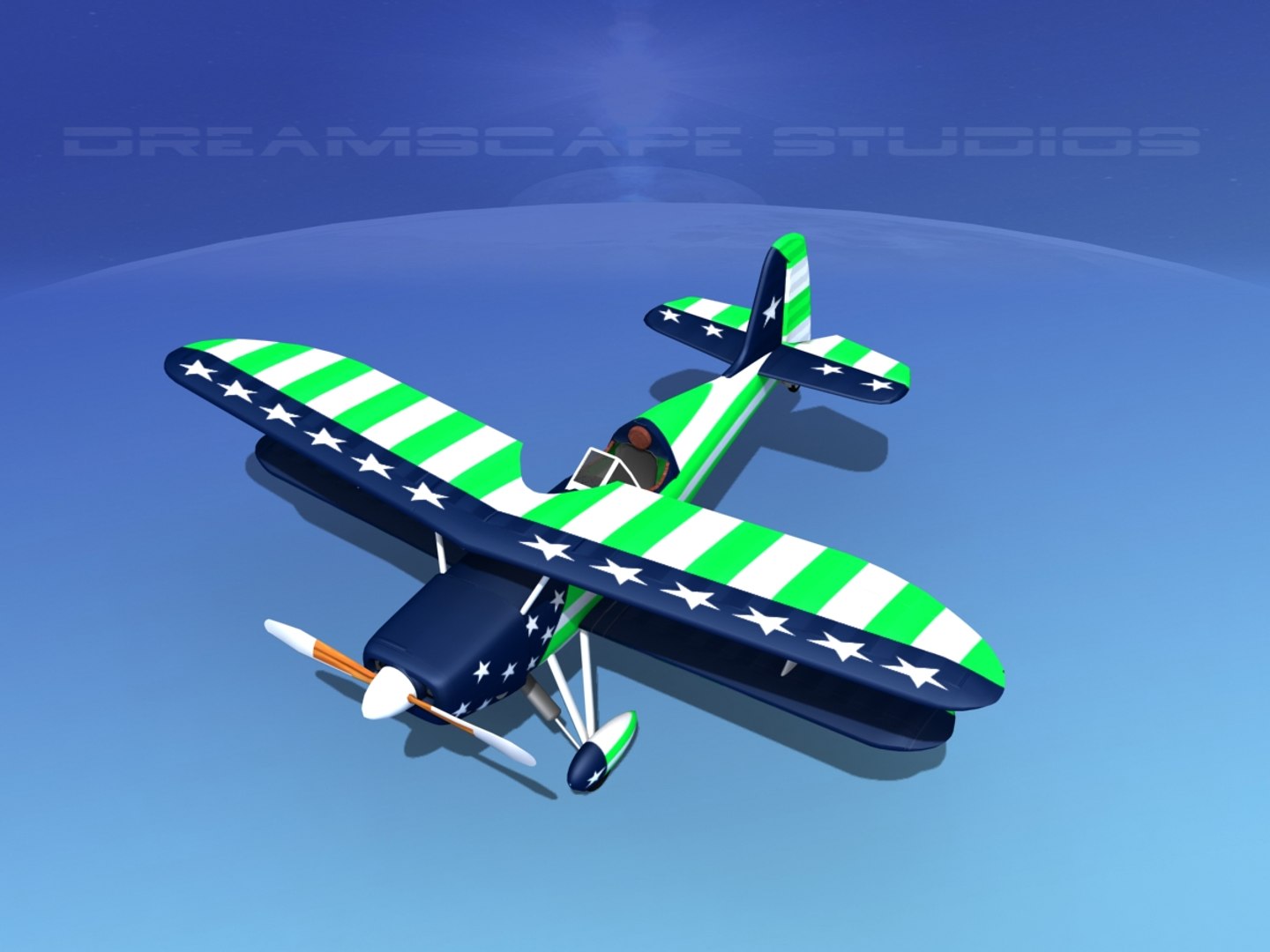 Starduster Cockpit Single 3d Max