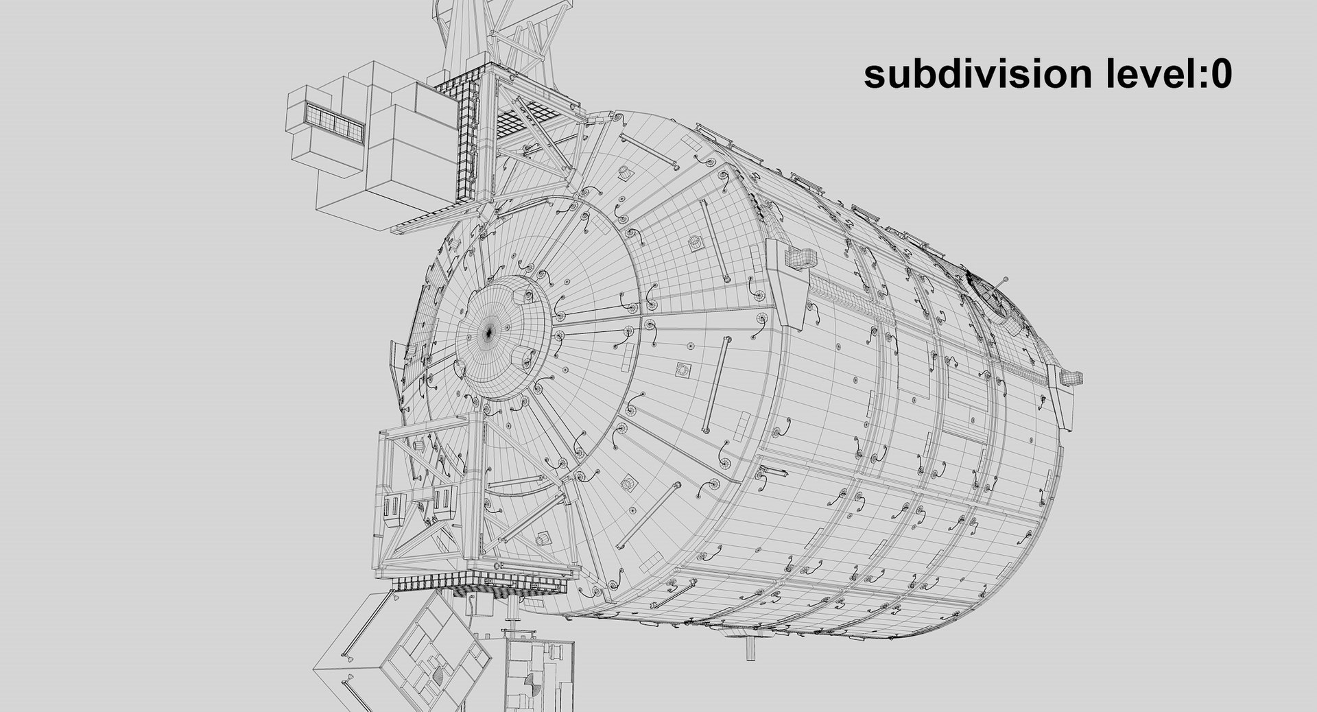 Columbus ISS Module 3D - TurboSquid 2160701
