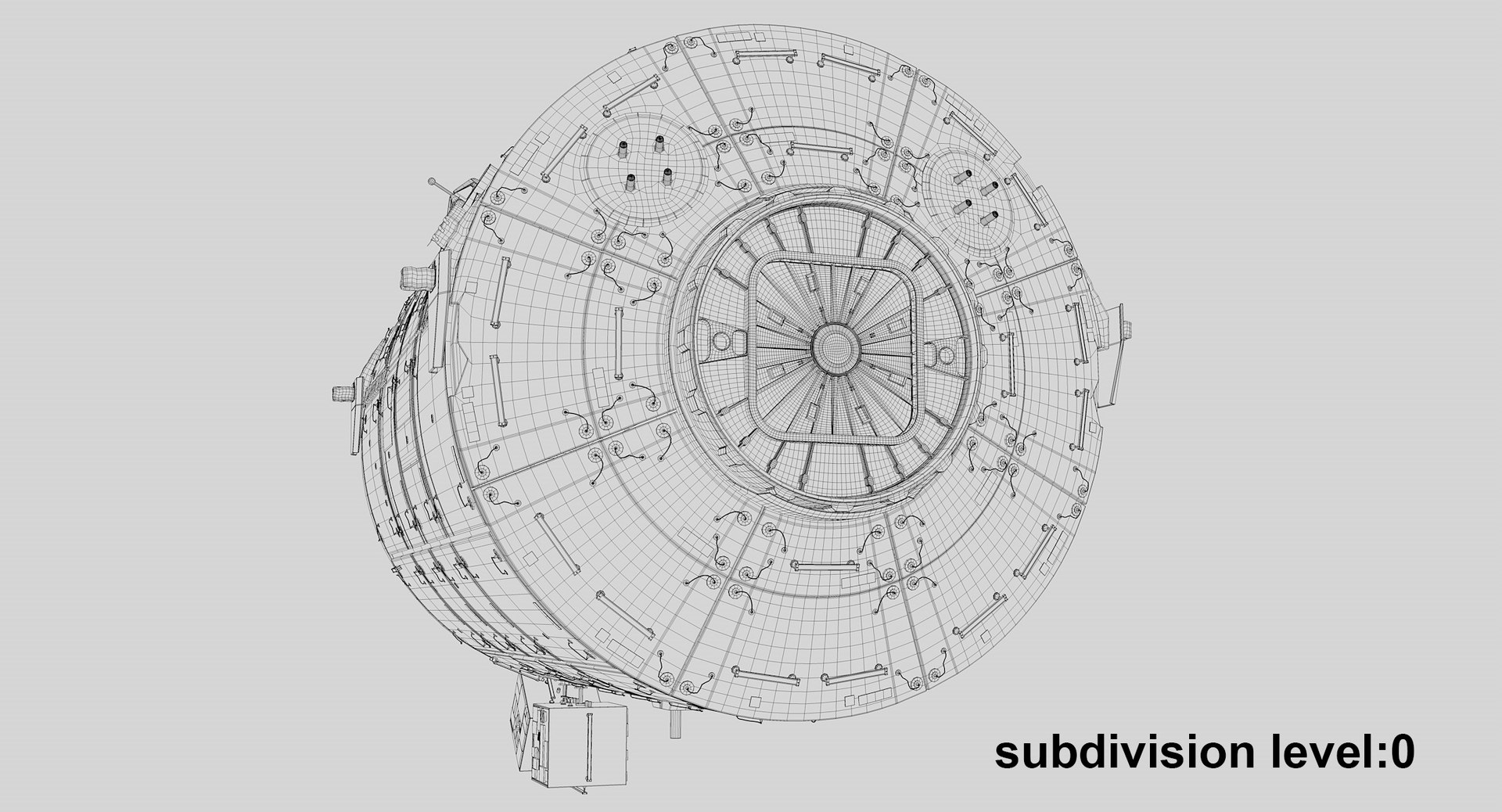 Columbus ISS Module 3D - TurboSquid 2160701