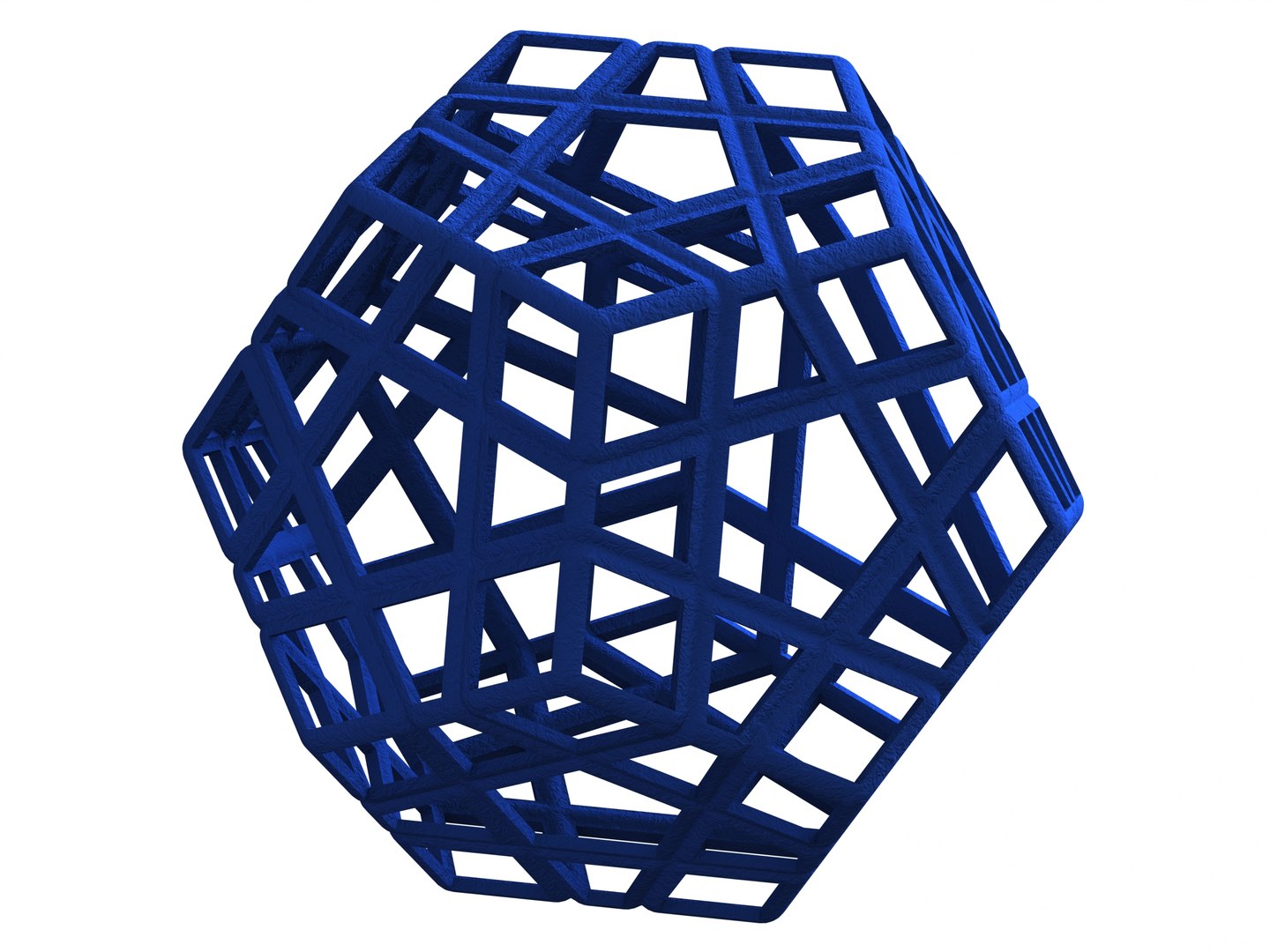Wireframe Shape Geometric Megaminx Cube 3D model - TurboSquid 2176074