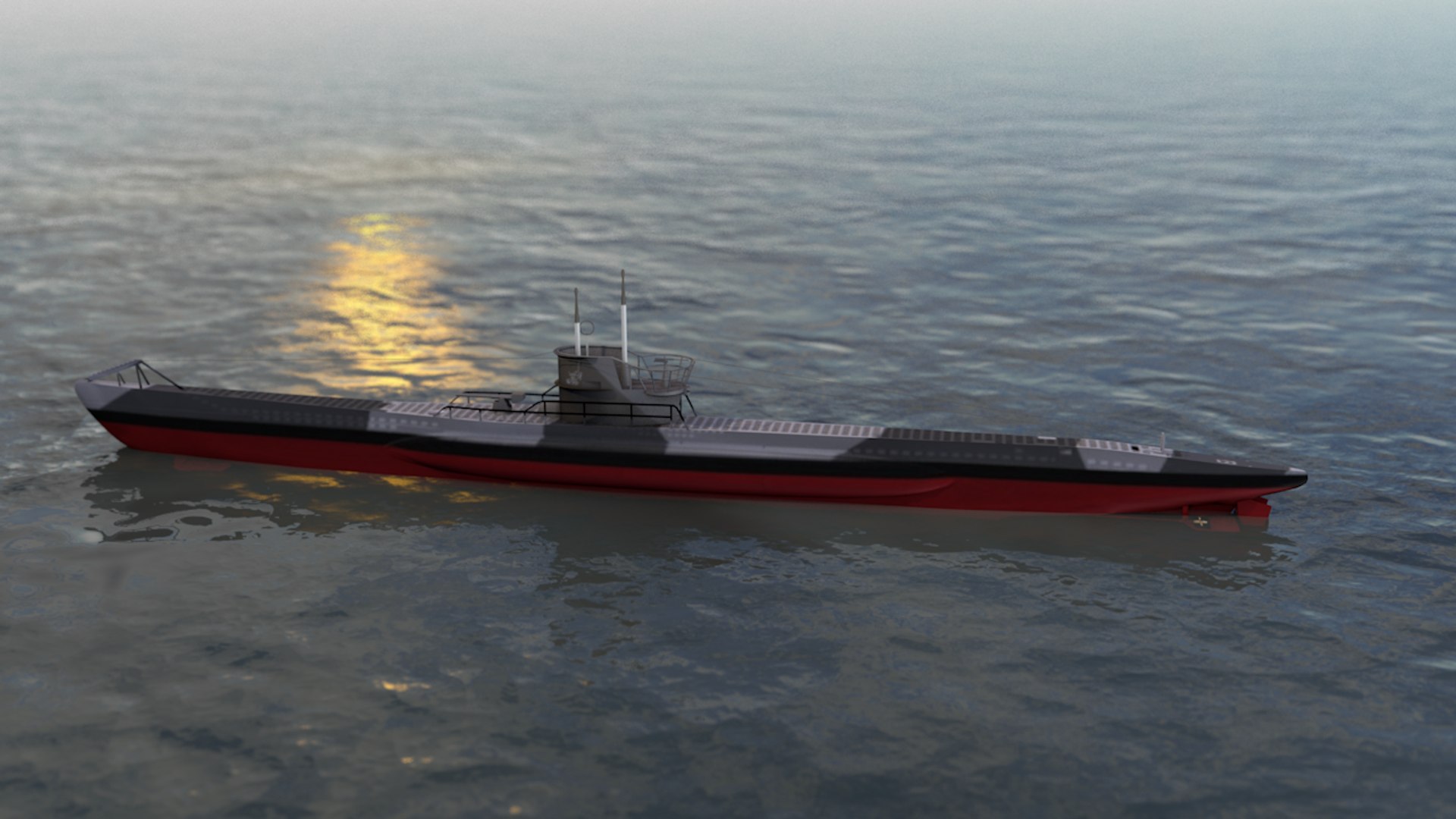 U Boat Type Vii 3D - TurboSquid 1460493