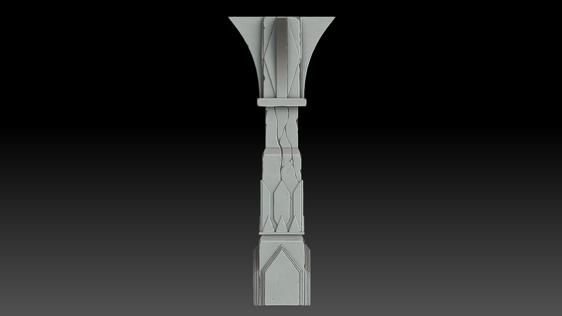 Stylized Pillar 3D - TurboSquid 2458342