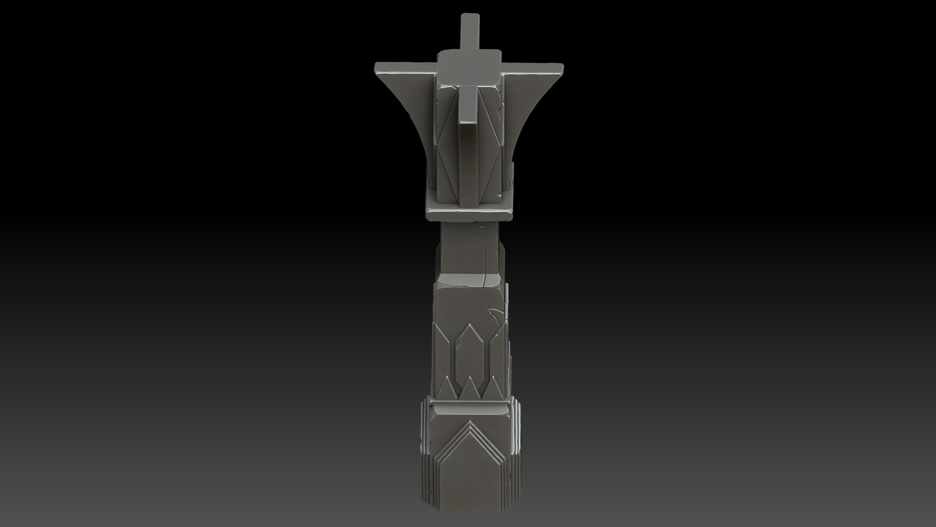 Stylized Pillar 3D - TurboSquid 2458342