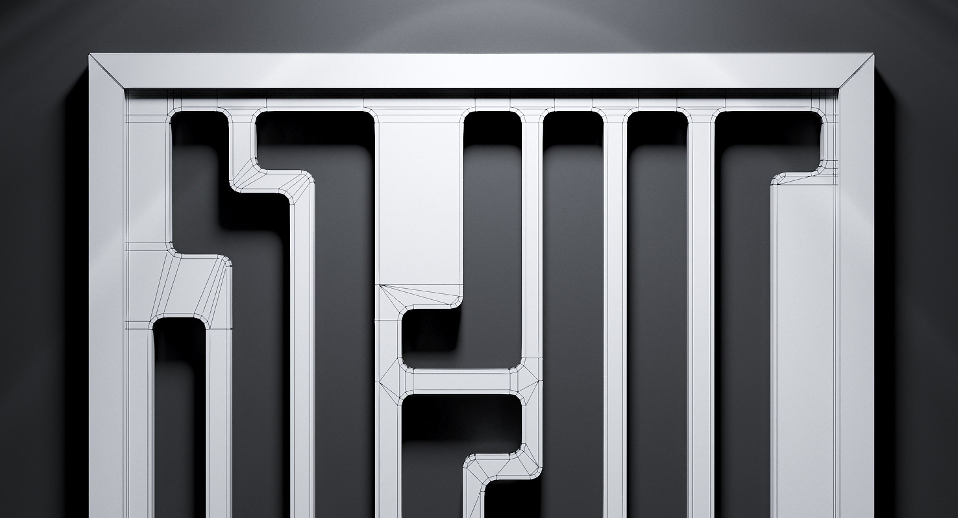 3D Model Screen Decorative - TurboSquid 1273507