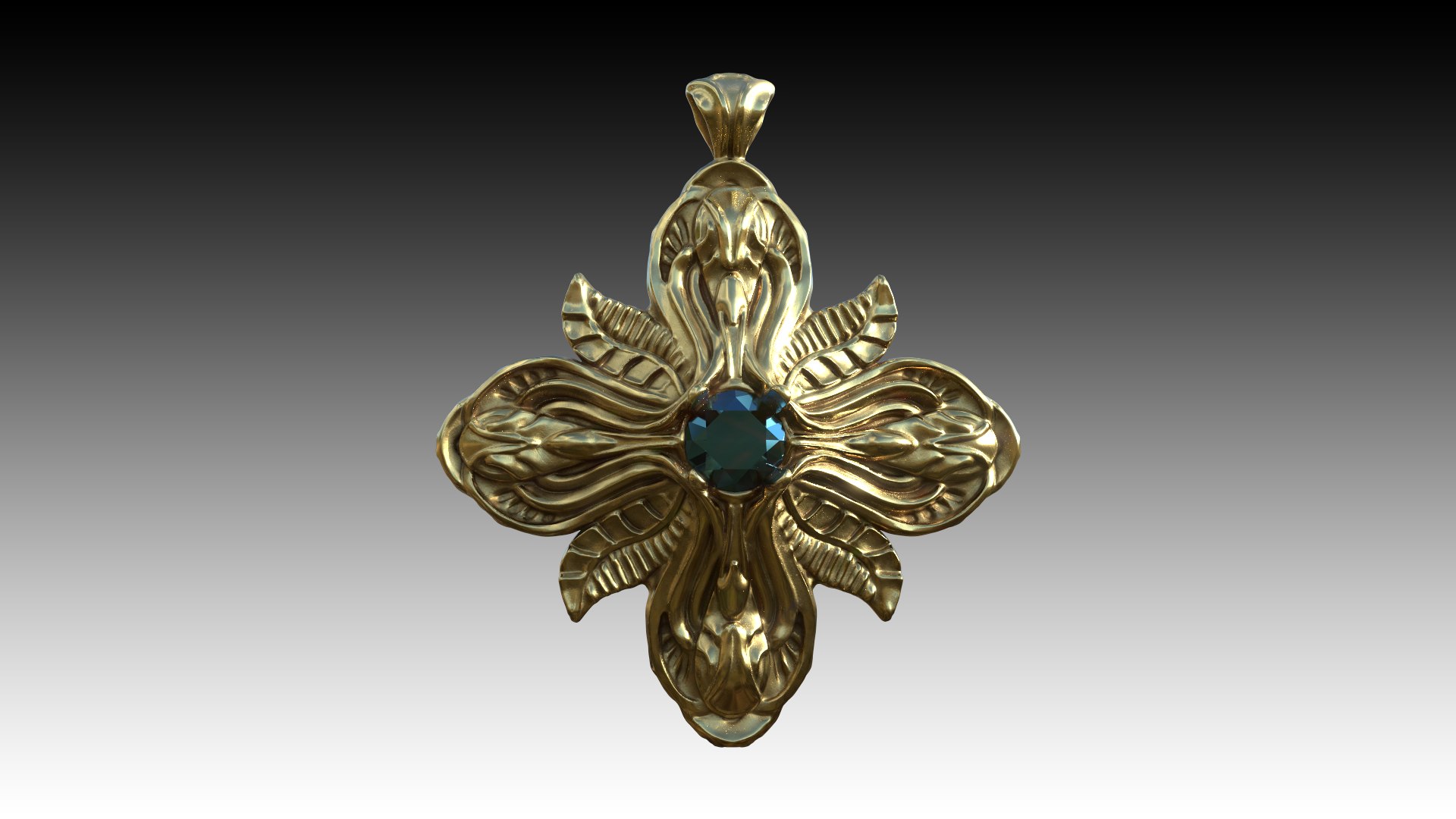 3D Celestia Flora Cross - TurboSquid 2415006