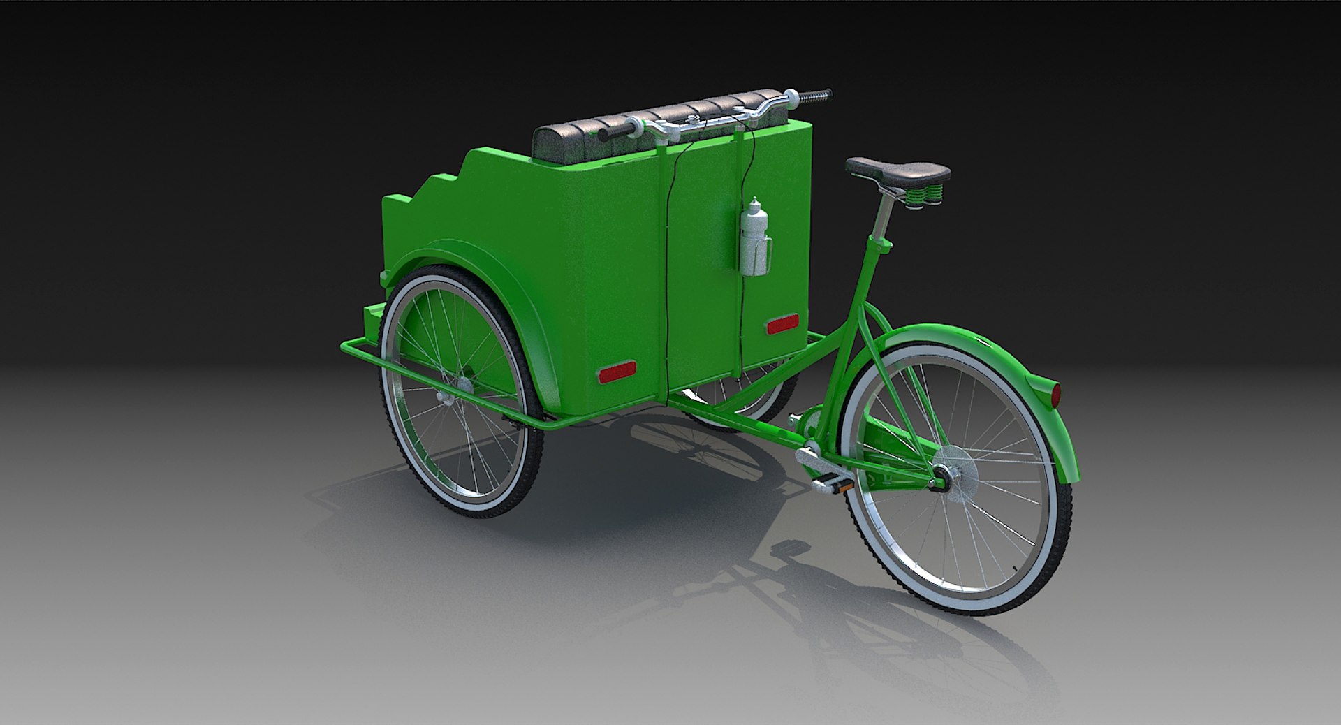 Pedicab Cab Model - TurboSquid 1182870