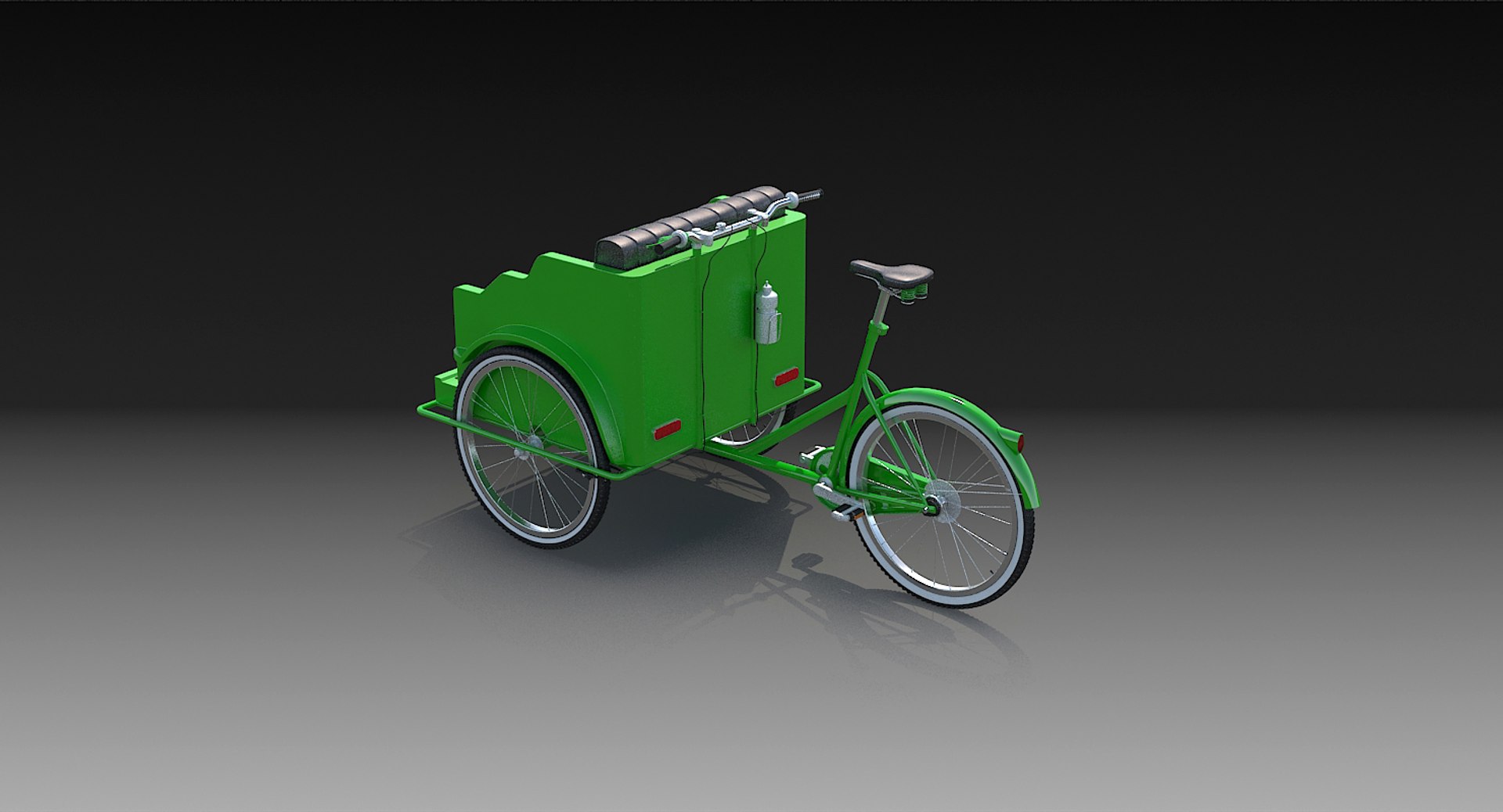 Pedicab Cab Model - TurboSquid 1182870