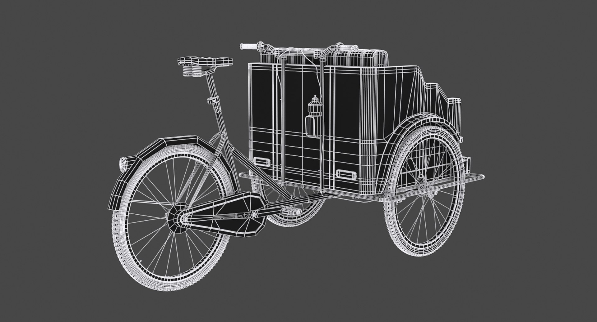 Pedicab Cab Model - TurboSquid 1182870