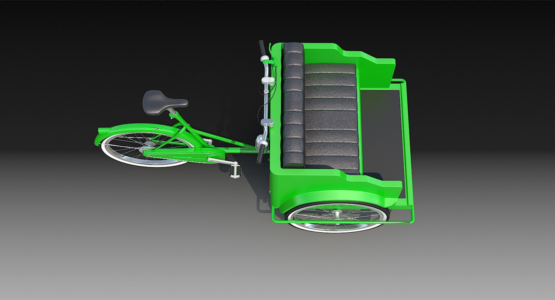 Pedicab Cab Model - TurboSquid 1182870