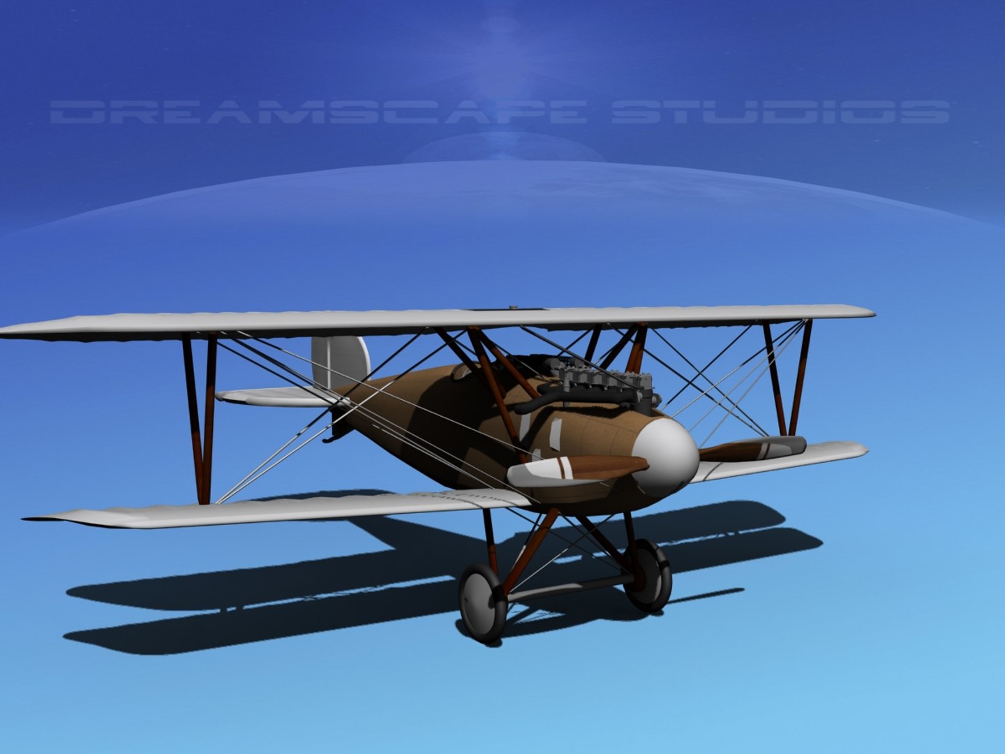 Albatross Fighter Diii 3d Model