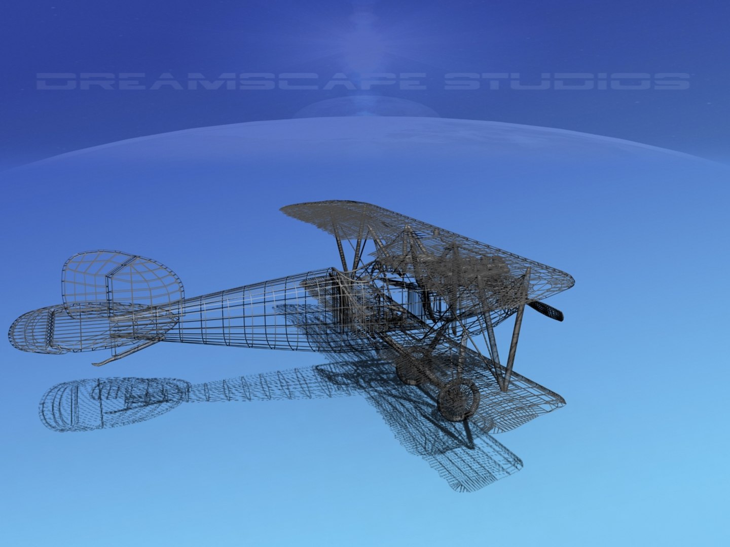 Albatross Fighter Diii 3d Model