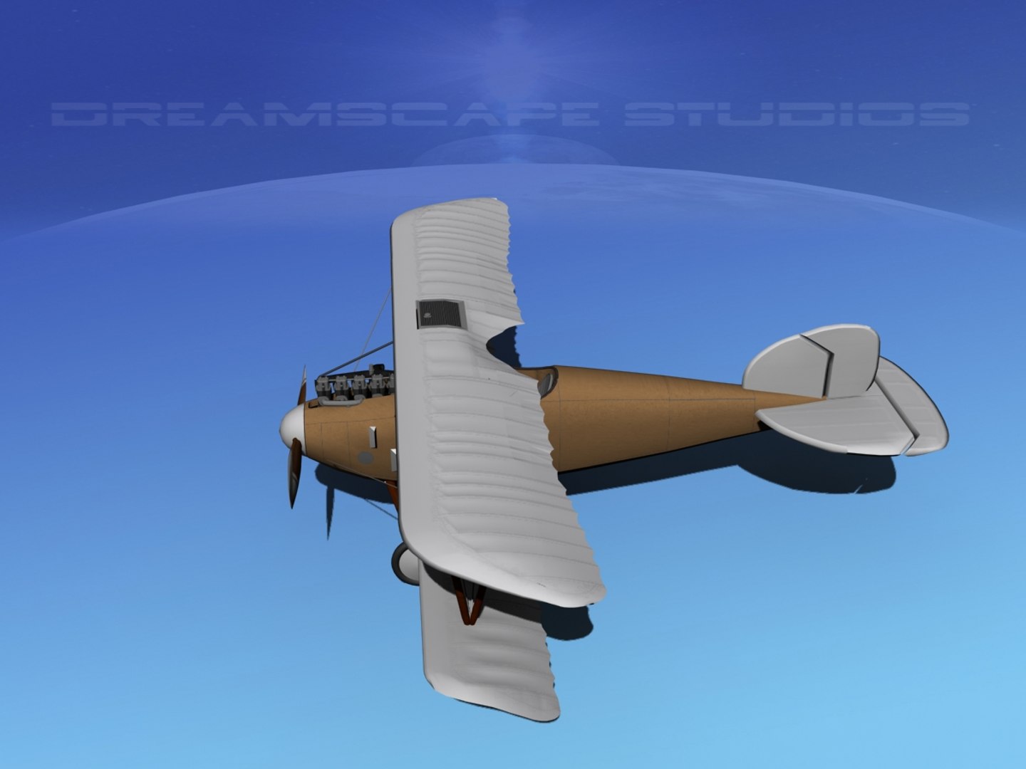 Albatross Fighter Diii 3d Model