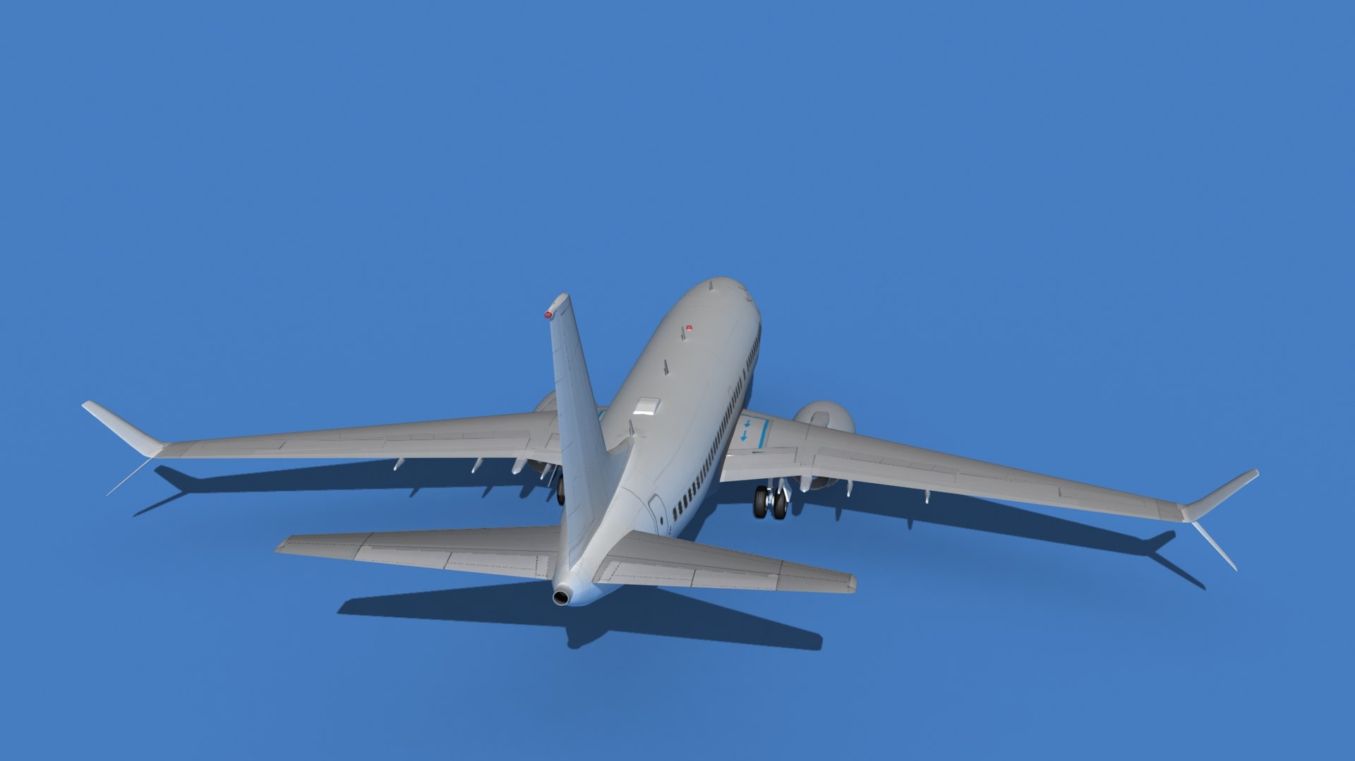 Boeing 737 Max 7 Unmarked 3 3D - TurboSquid 1762634