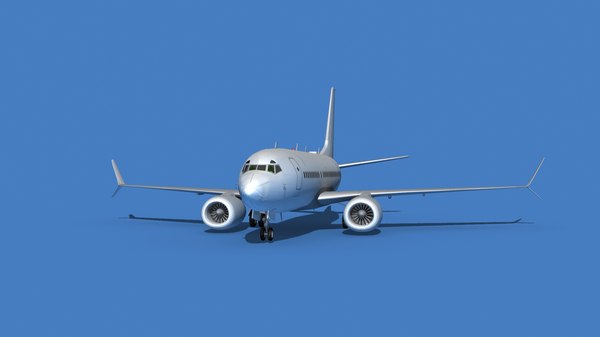 Boeing 737 Max 7 Unmarked 3 3D - TurboSquid 1762634