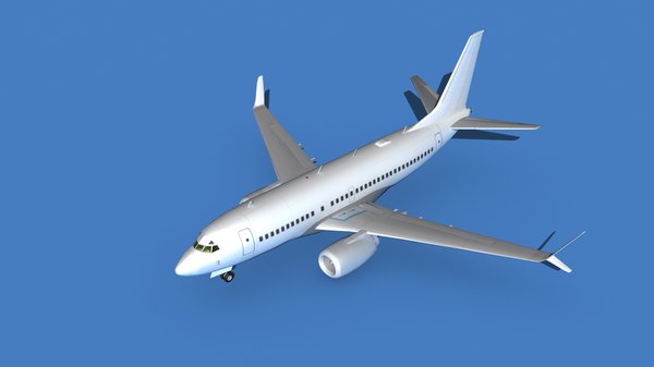 Boeing 737 Max 7 Unmarked 3 3D - TurboSquid 1762634