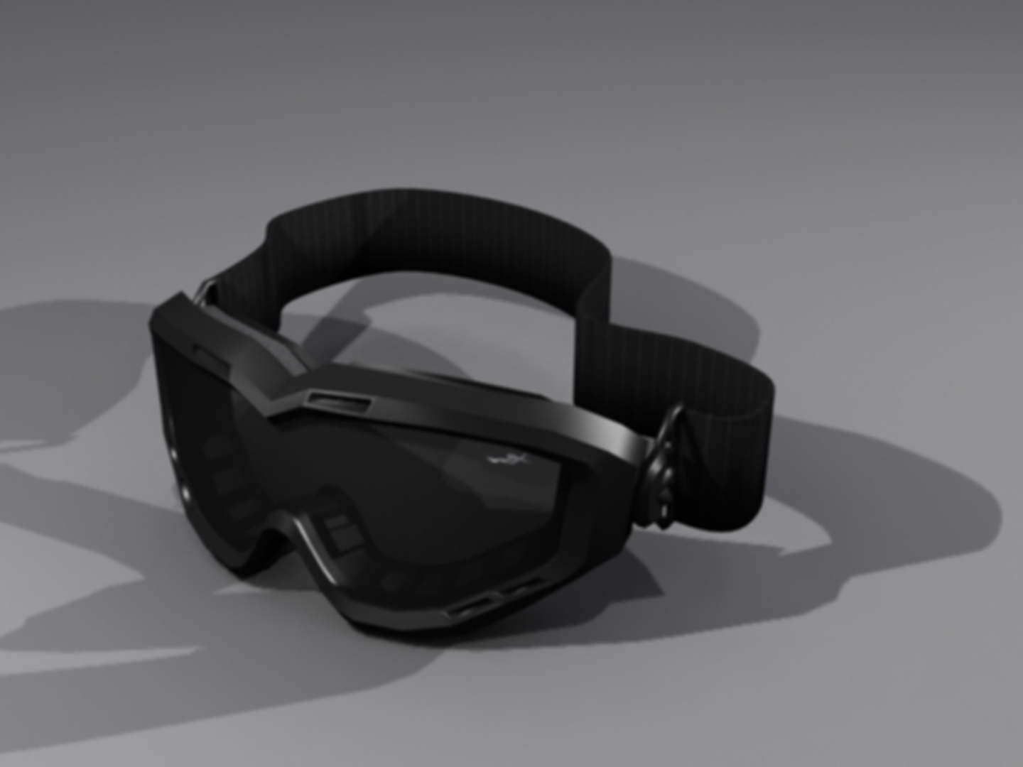 Wiley X Spear Goggles 3d Model