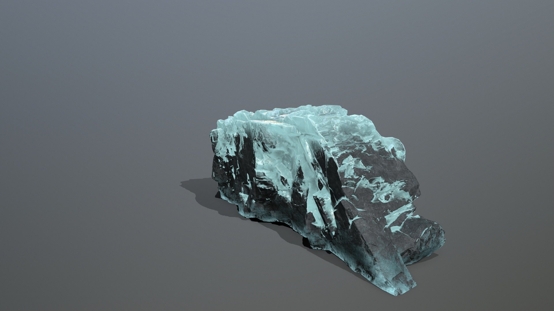 3D Model Ice Mountain - TurboSquid 2311058