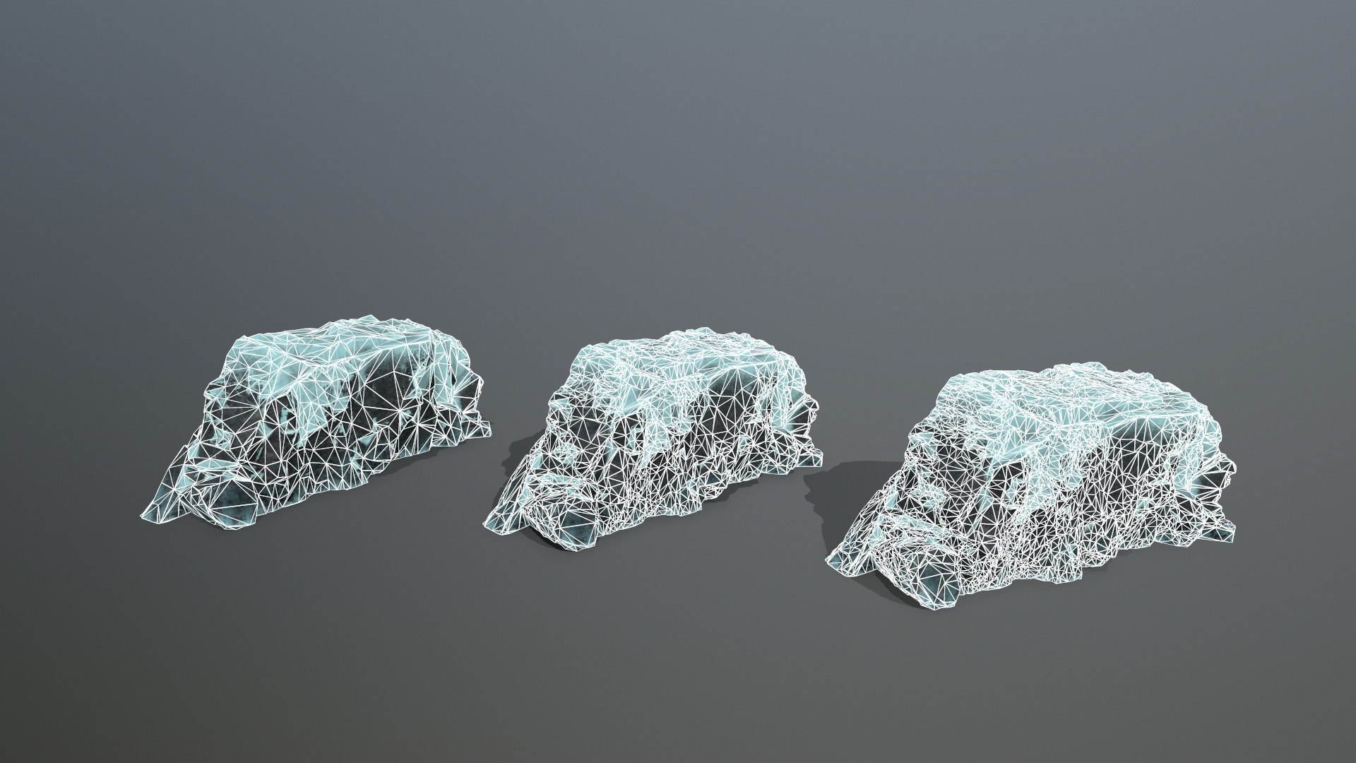 3D Model Ice Mountain - TurboSquid 2311058