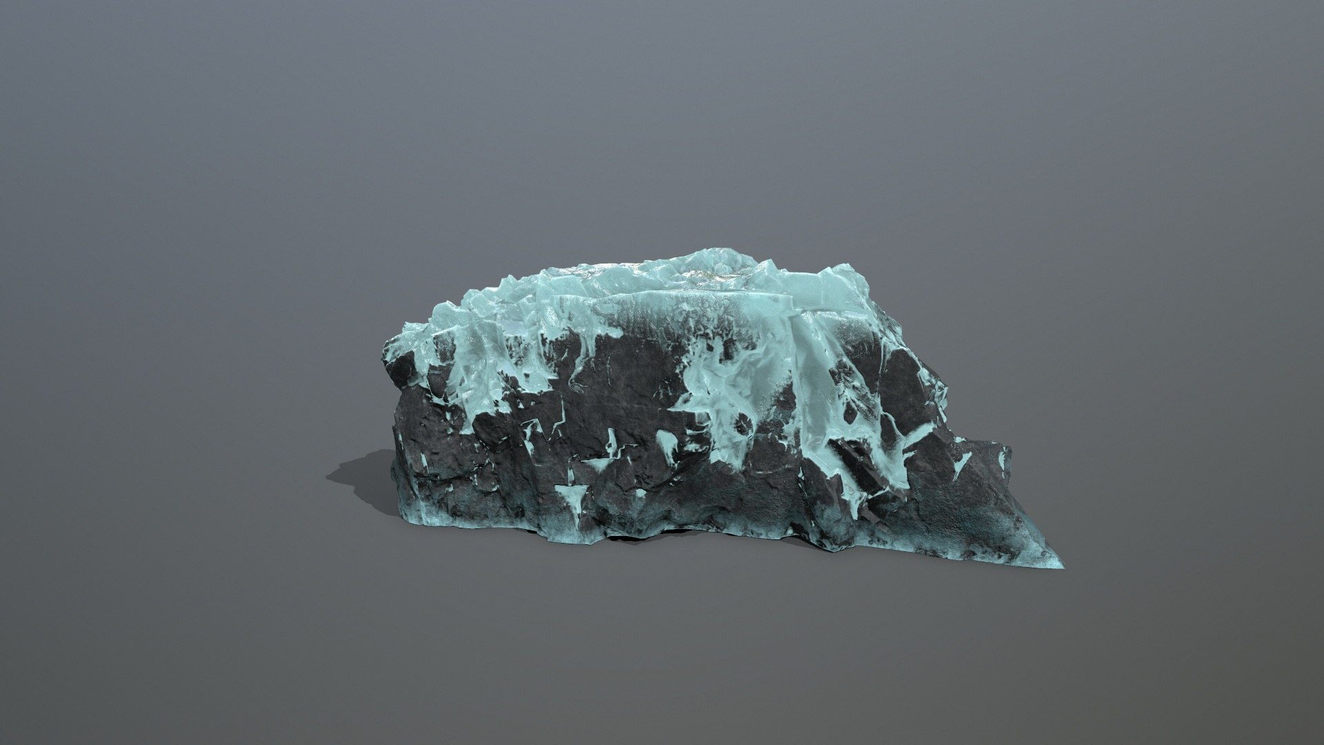 3D Model Ice Mountain - TurboSquid 2311058
