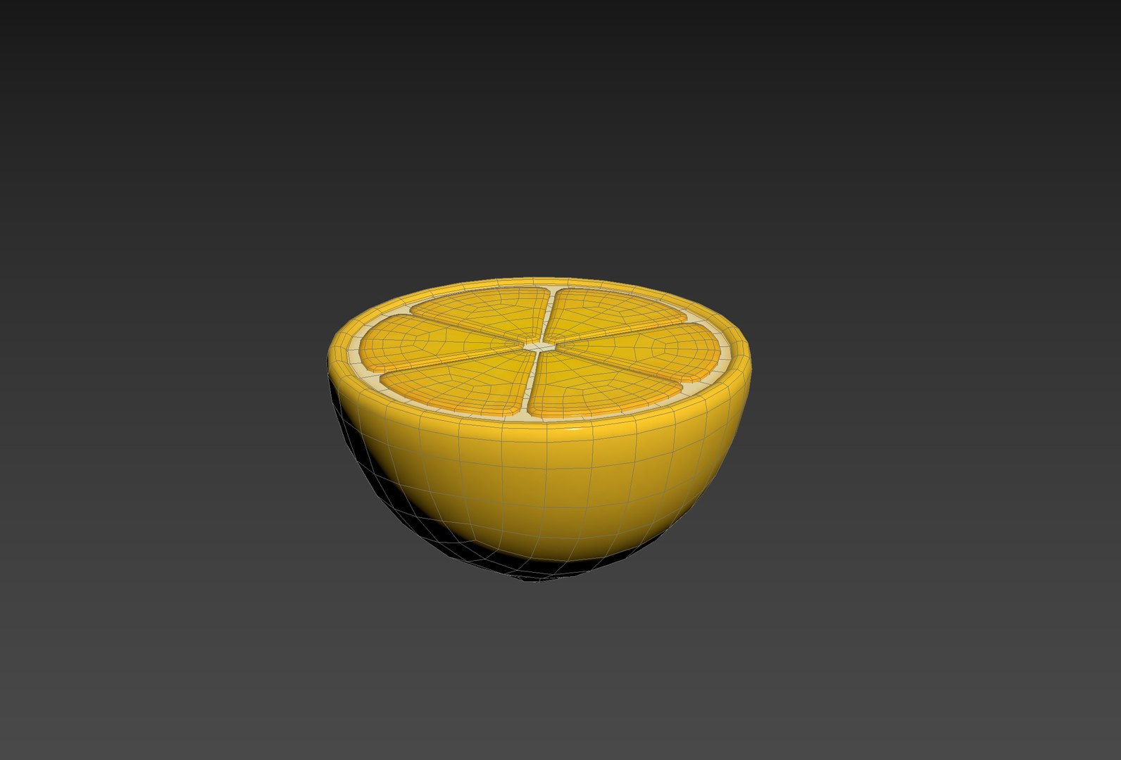 Half Lemon 3D Model - TurboSquid 2254586