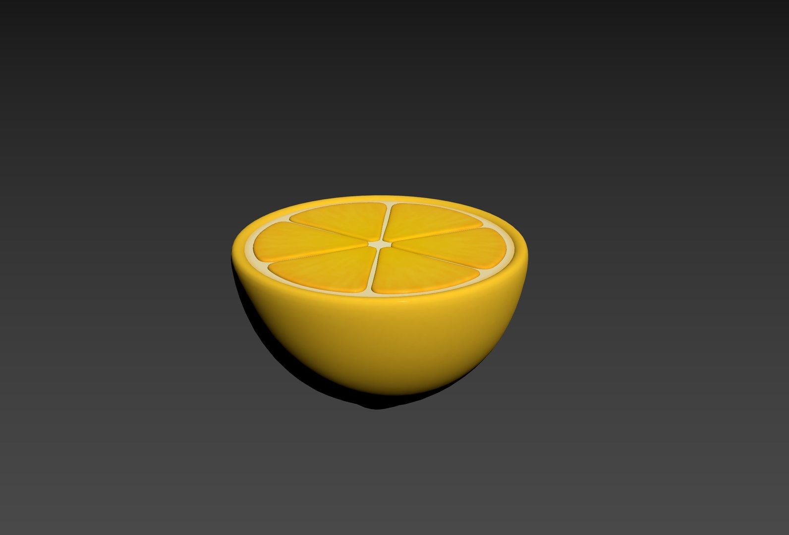 Half Lemon 3D Model - TurboSquid 2254586