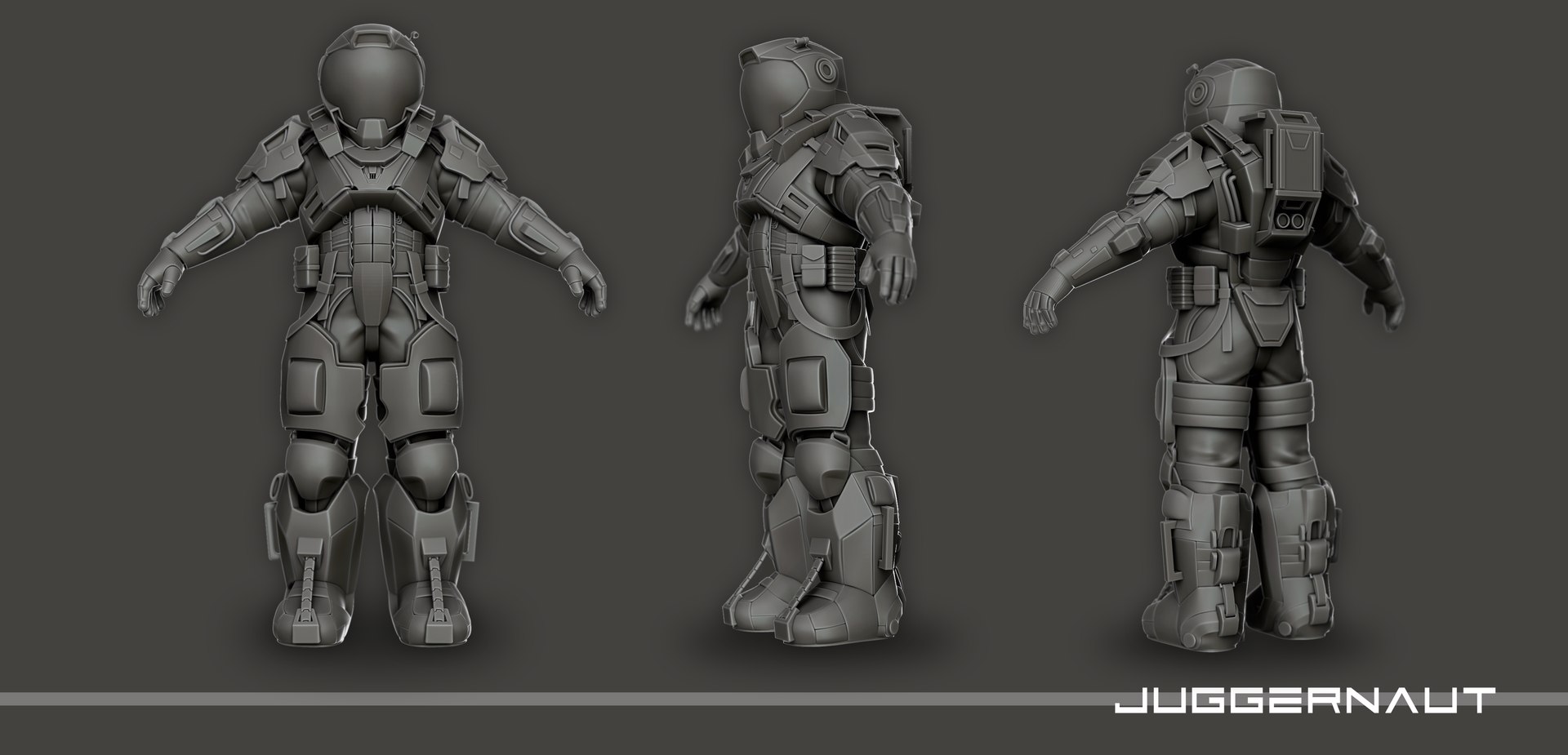 Juggernaut 3D Model - TurboSquid 2350055
