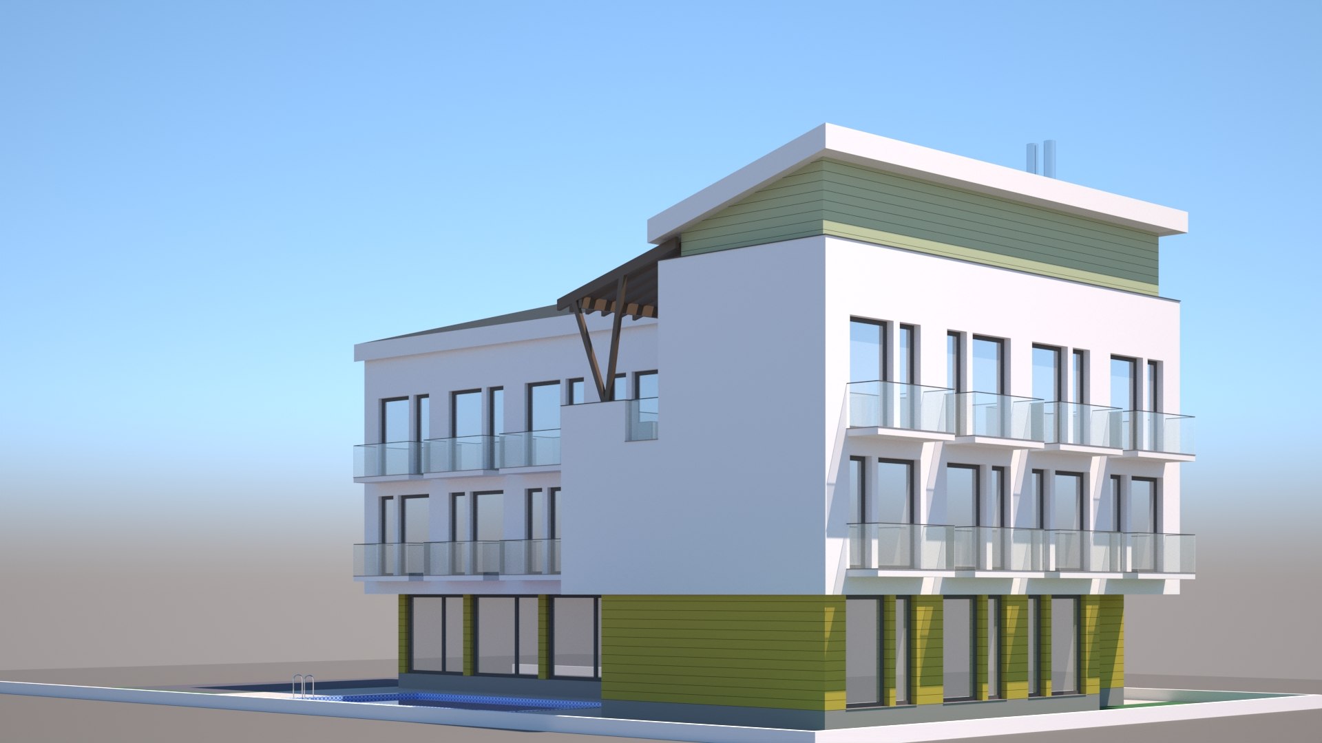 Generic house 3D model - TurboSquid 1481452