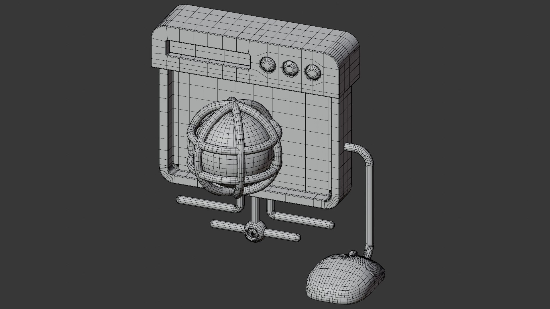 Internet Browser 3d Icon Represented With Computer Mouse And ...