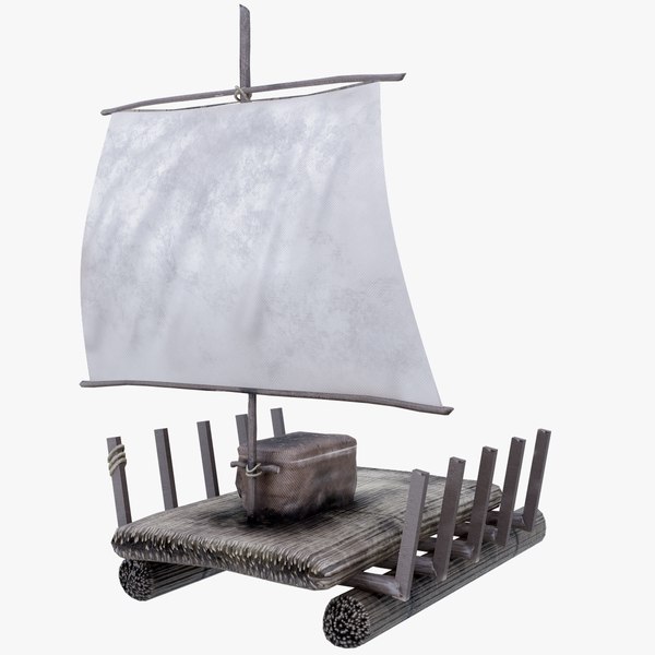 raft 3d obj