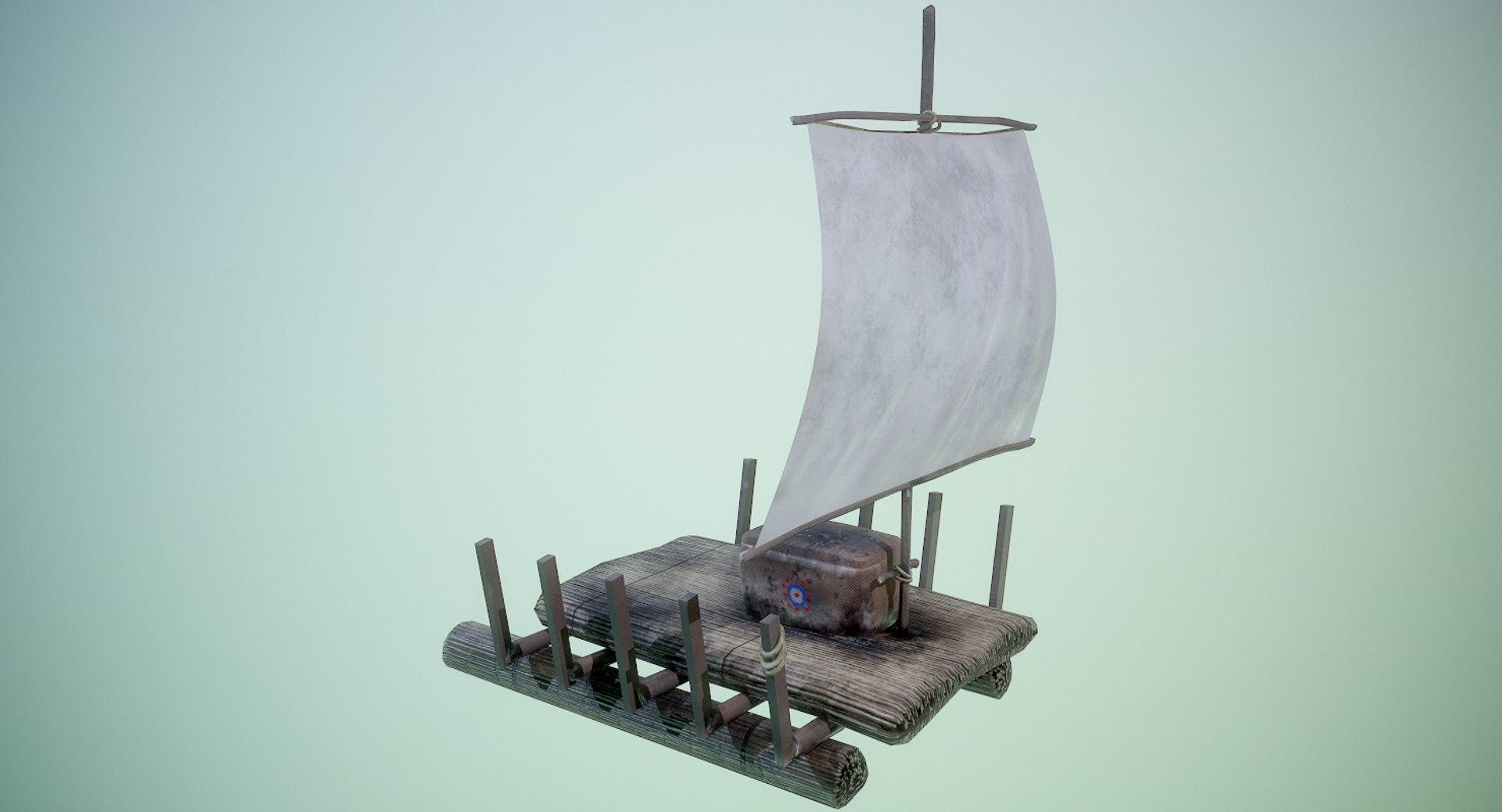 Raft 3d Obj