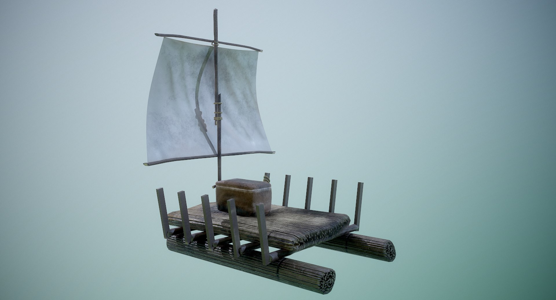 Raft 3d Obj