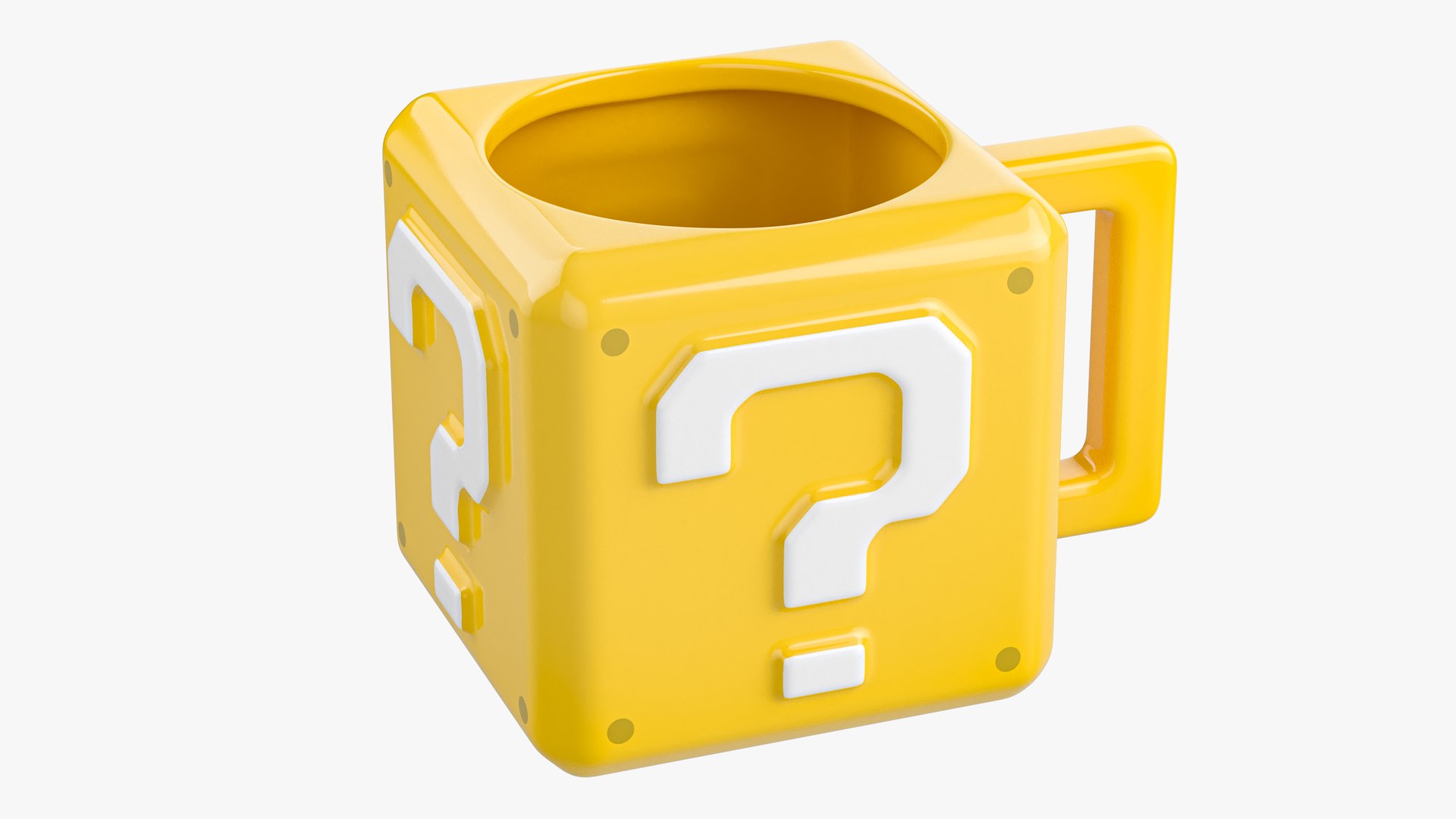 Question Block Mug Model - TurboSquid 2283058