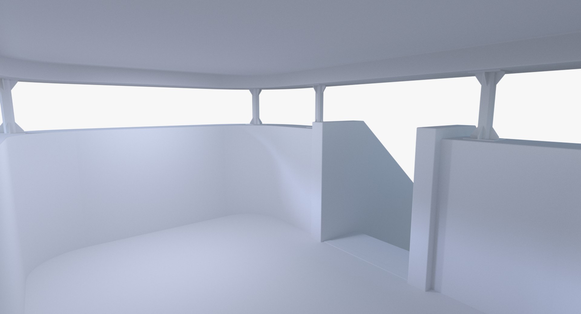 3d Bunker Blender Post
