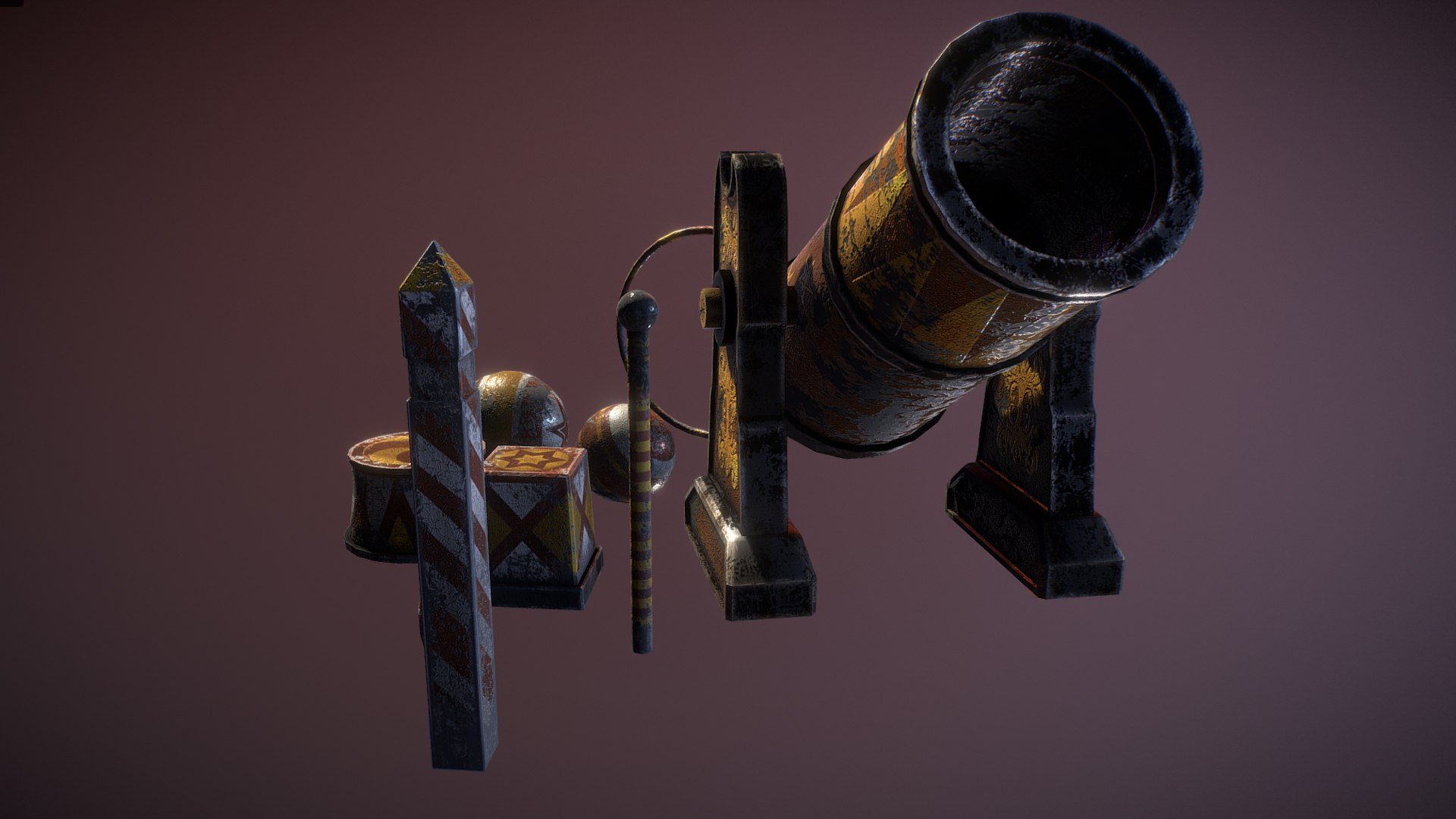 Circus Props 3D Model - TurboSquid 1274708