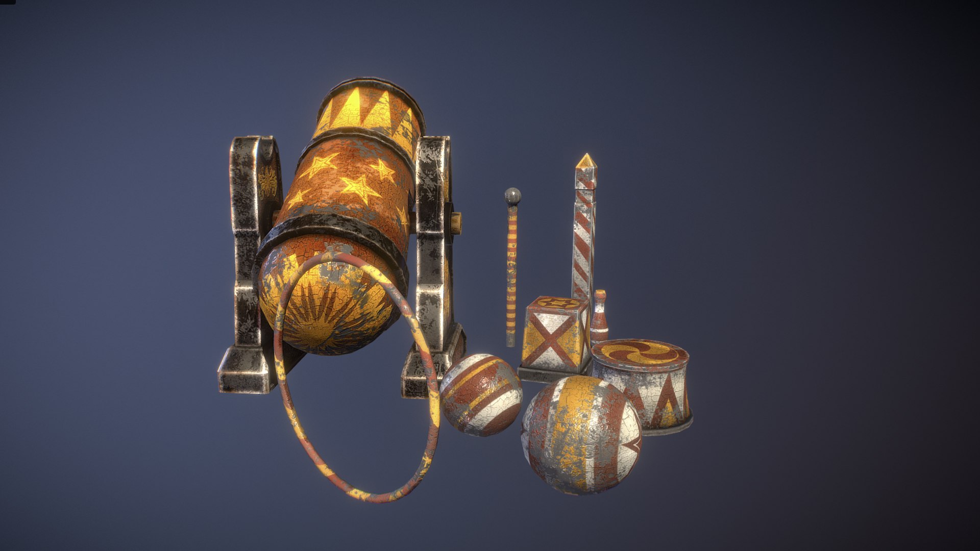 Circus Props 3D Model - TurboSquid 1274708