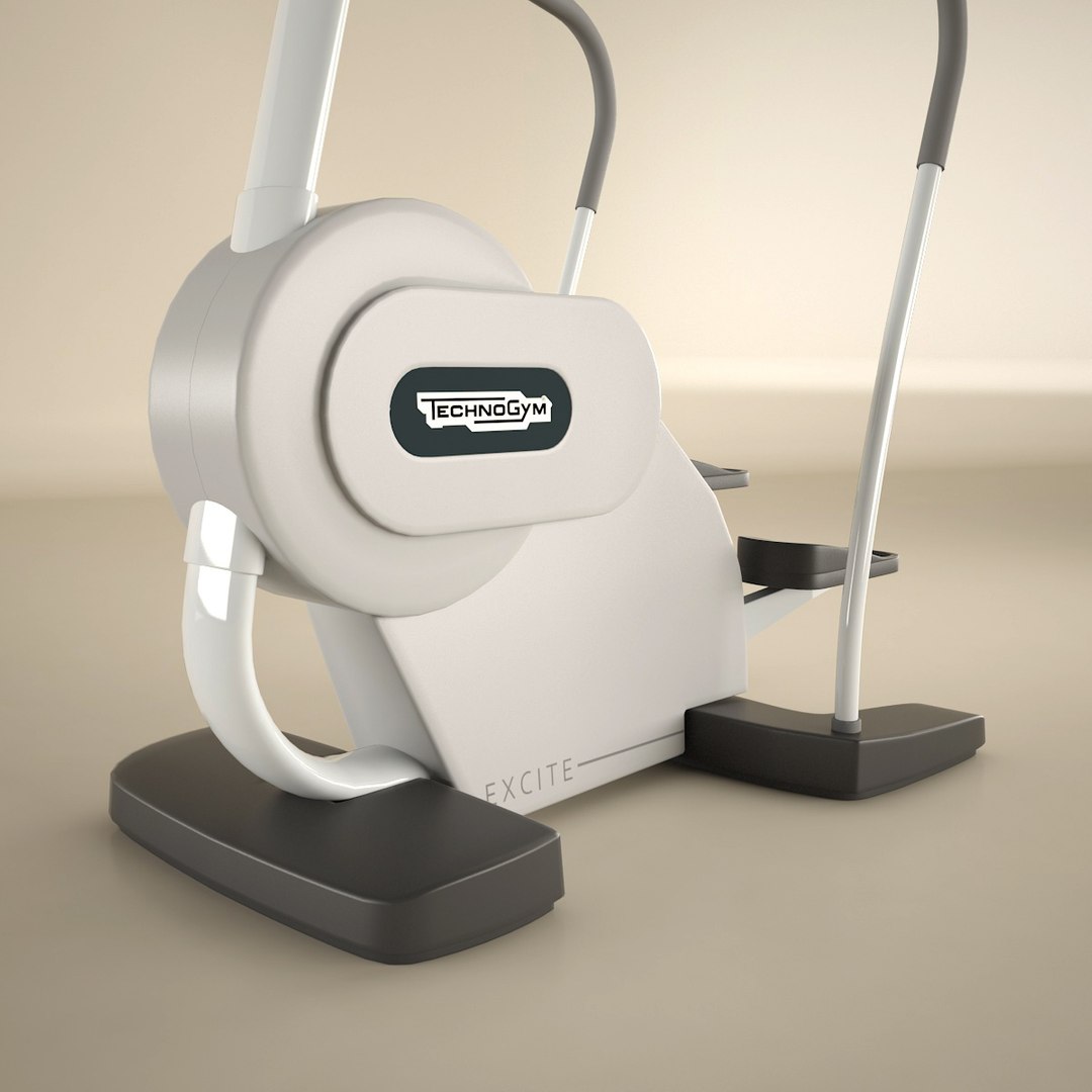 Technogym Stepper 3d Obj