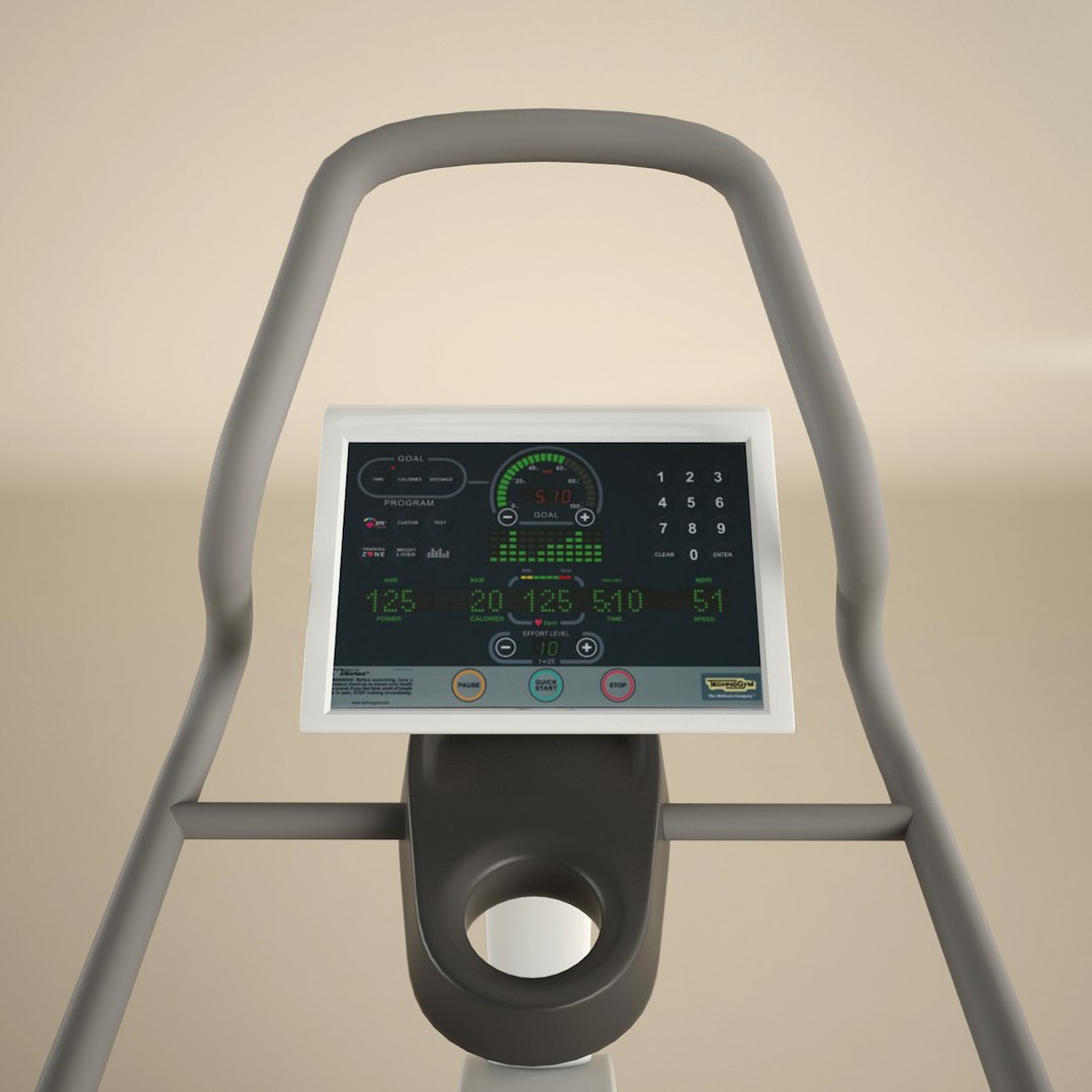 Technogym Stepper 3d Obj