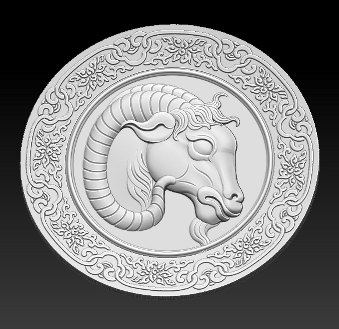 Stl Ram Head 3D Model - TurboSquid 1285687