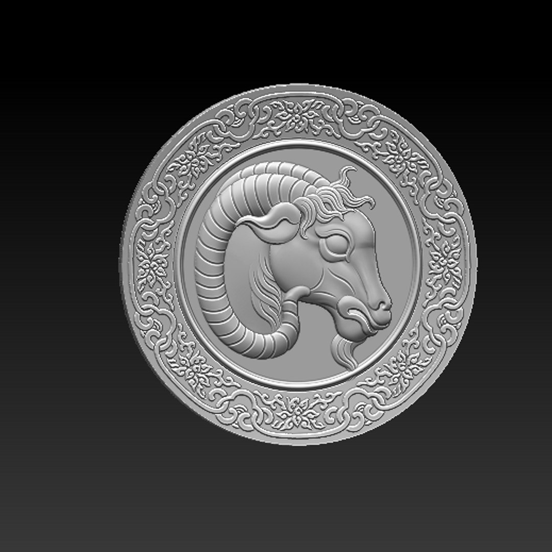 Stl Ram Head 3D Model - TurboSquid 1285687