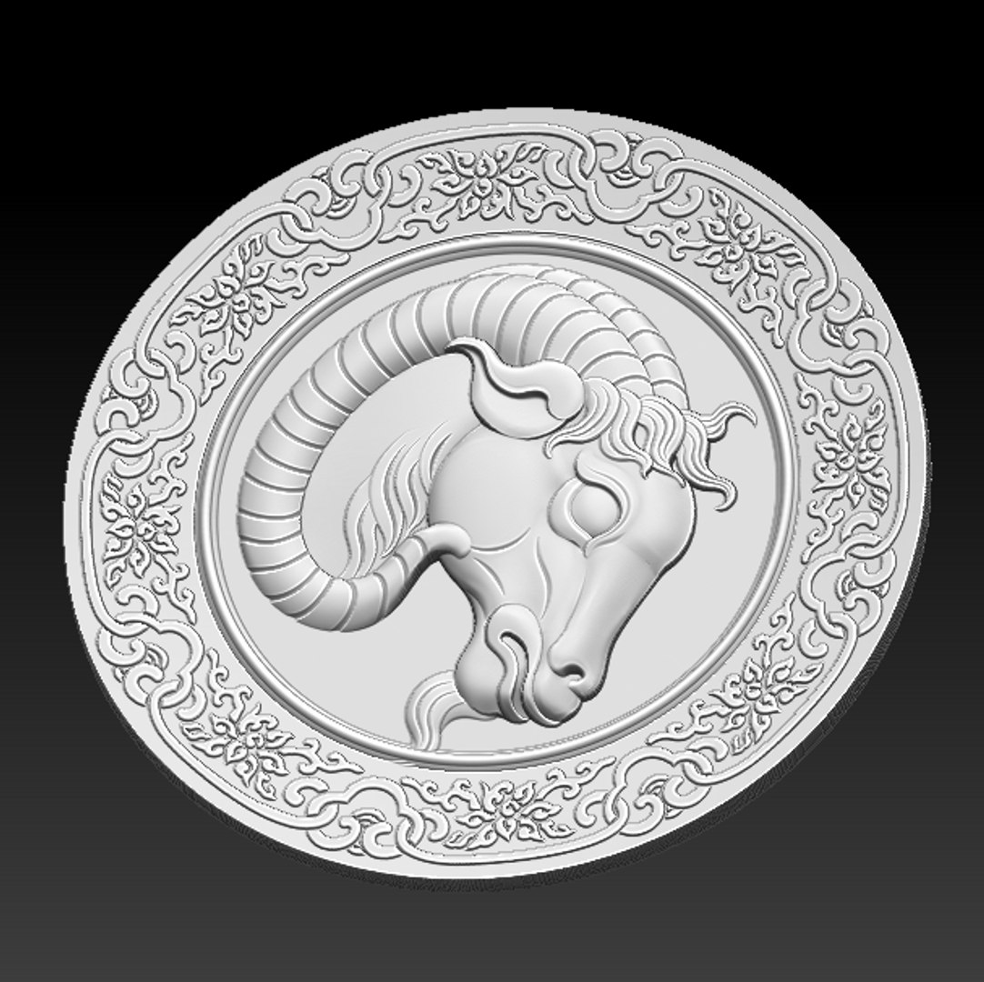 Stl Ram Head 3D Model - TurboSquid 1285687