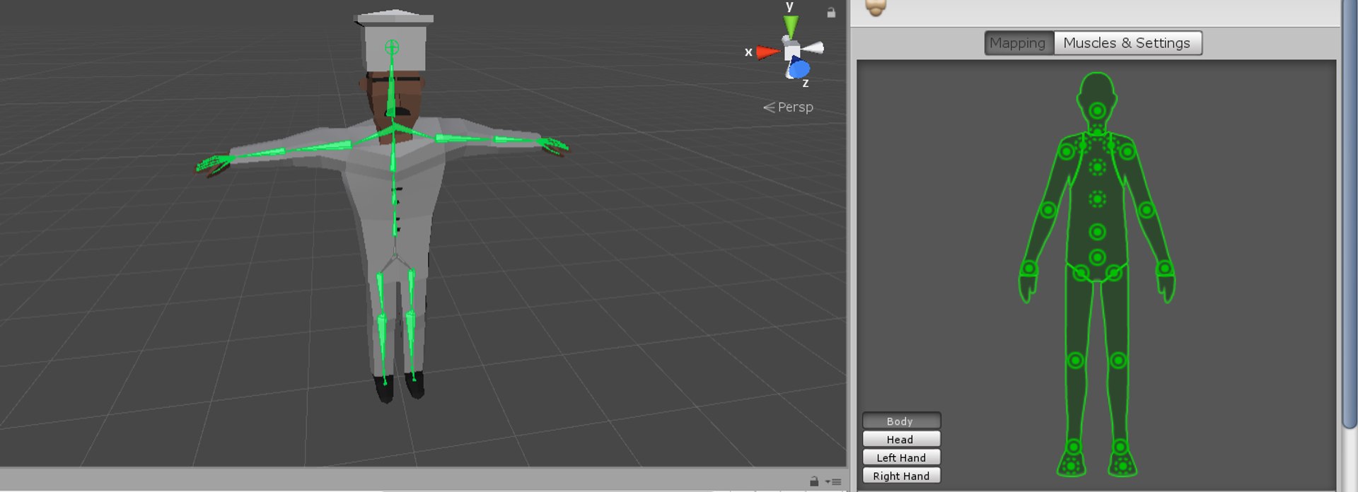 3D Cook Chef Rigged Unity - TurboSquid 1566875
